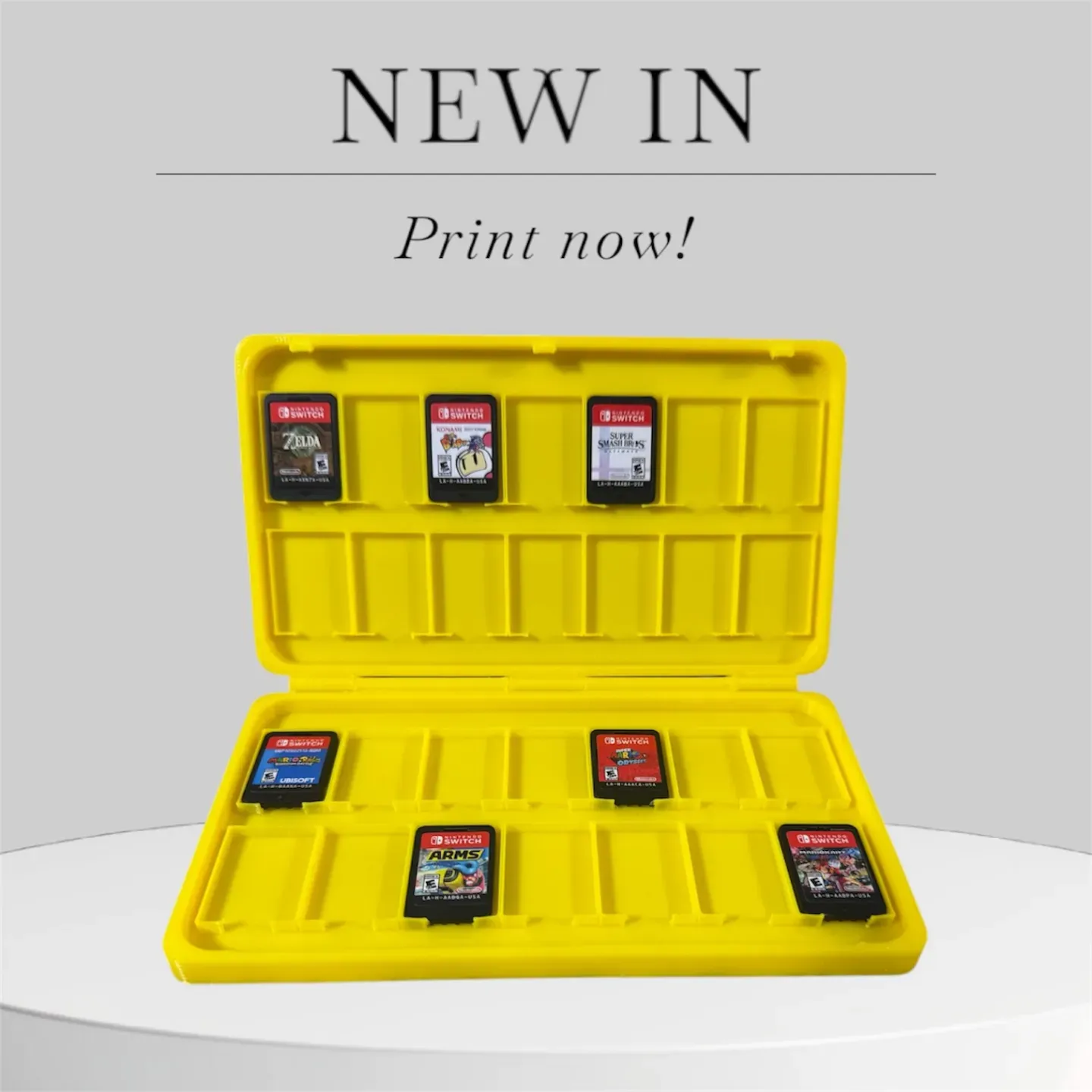 Free Board Games & Card Games STL Download - Switch Cartridge Holderby ...