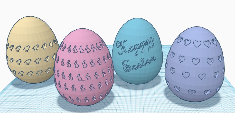 Easter Egg Pack | 3D models download | Creality Cloud