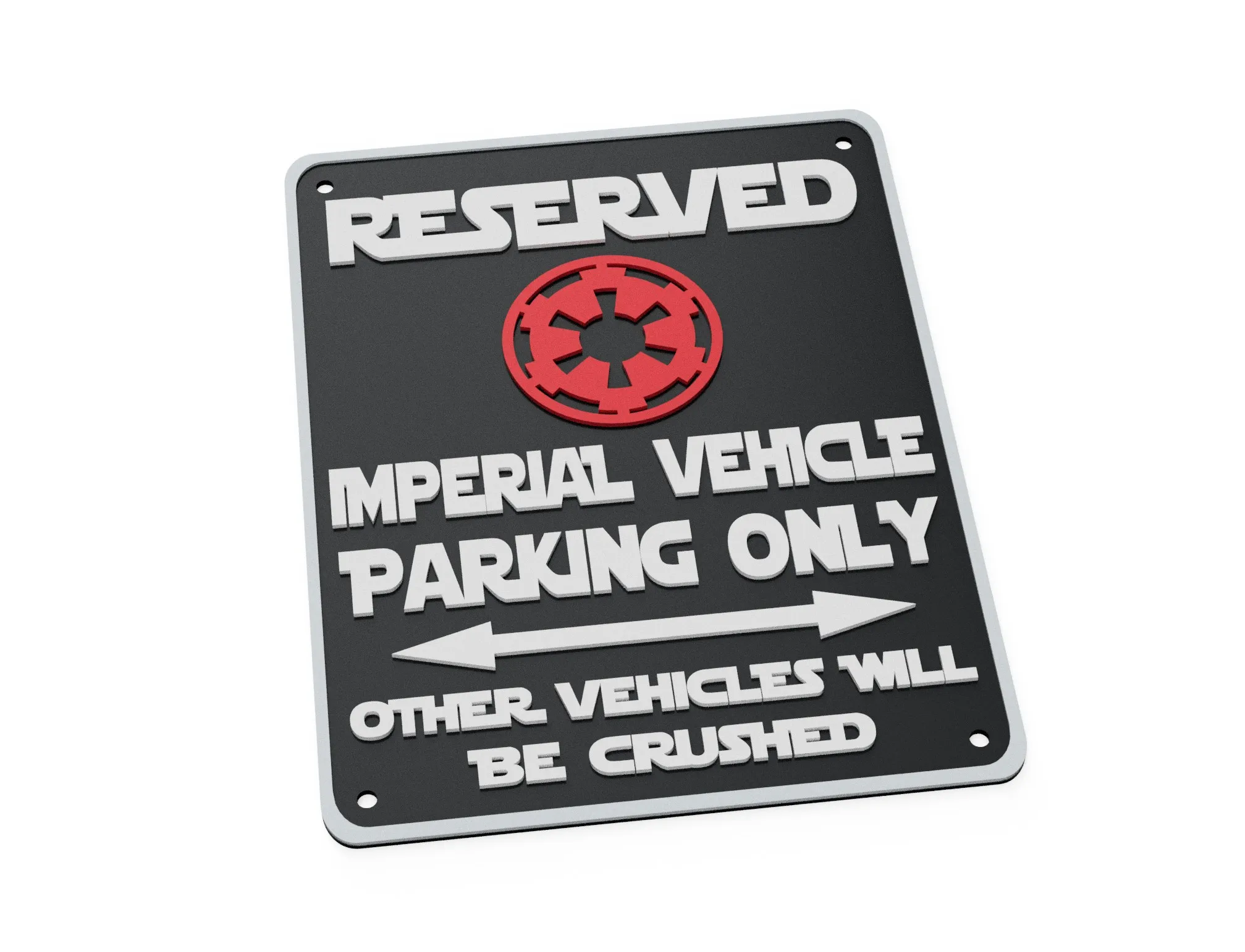 Other STL Download - Empire Imperial Star Wars Car Garage Parking ...