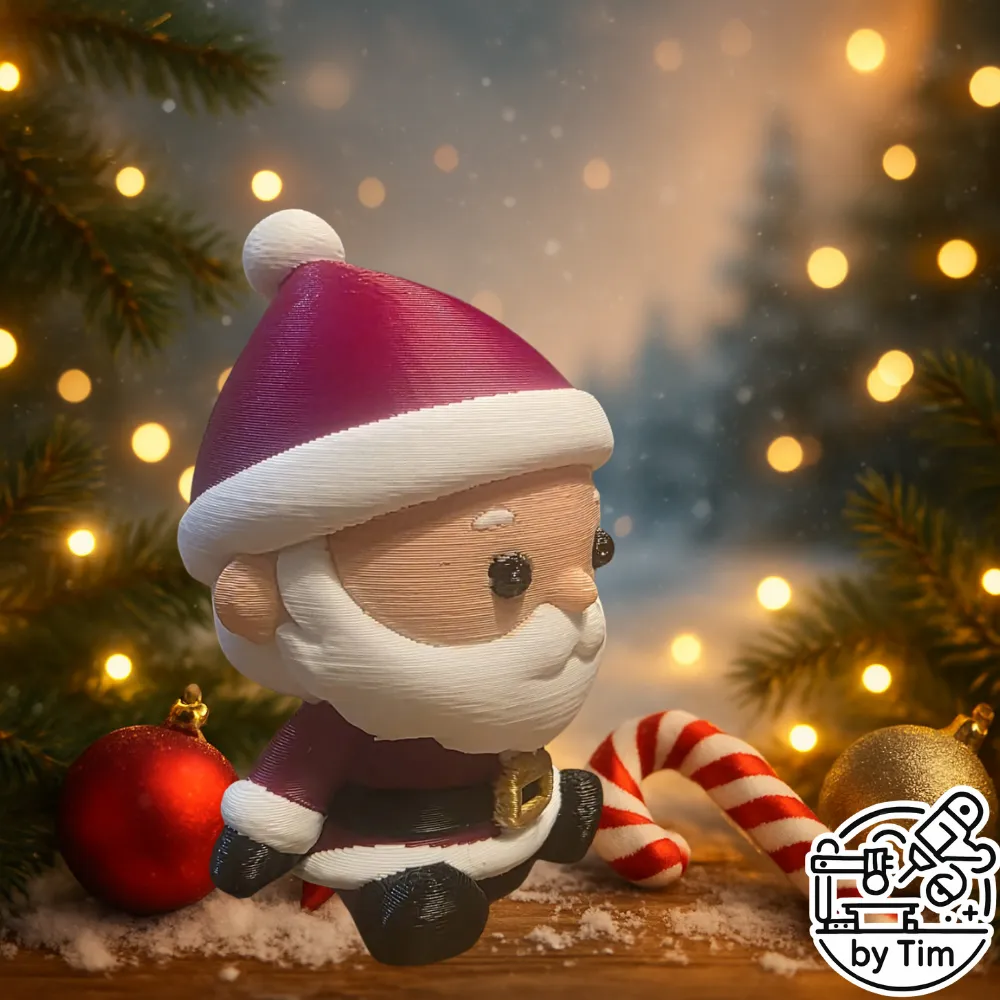 3D Printer Files | 3MF File | Santa Claus | Creality Cloud