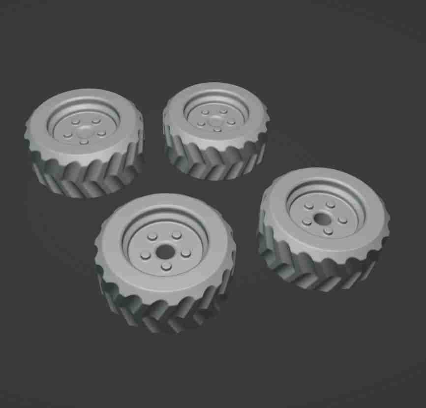 Wheels | 3D models download | Creality Cloud