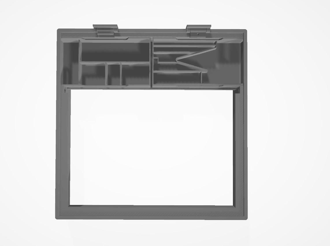 CREALITY K1 MAX HINGED LID RAISER AND TOOL BOX WITH LIGHT | 3D-Modelle ...