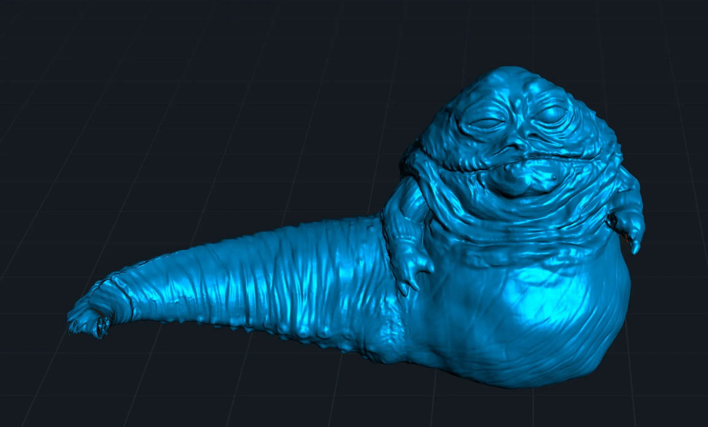 Characters & Creatures STL Download - SCAN - STAR WARS - JABBA THE ...
