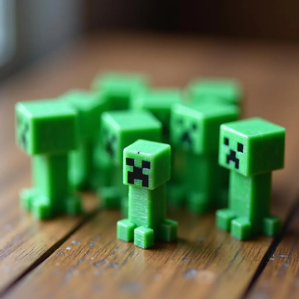 3D Printer Files | 3MF File | creeper keychain | Creality Cloud
