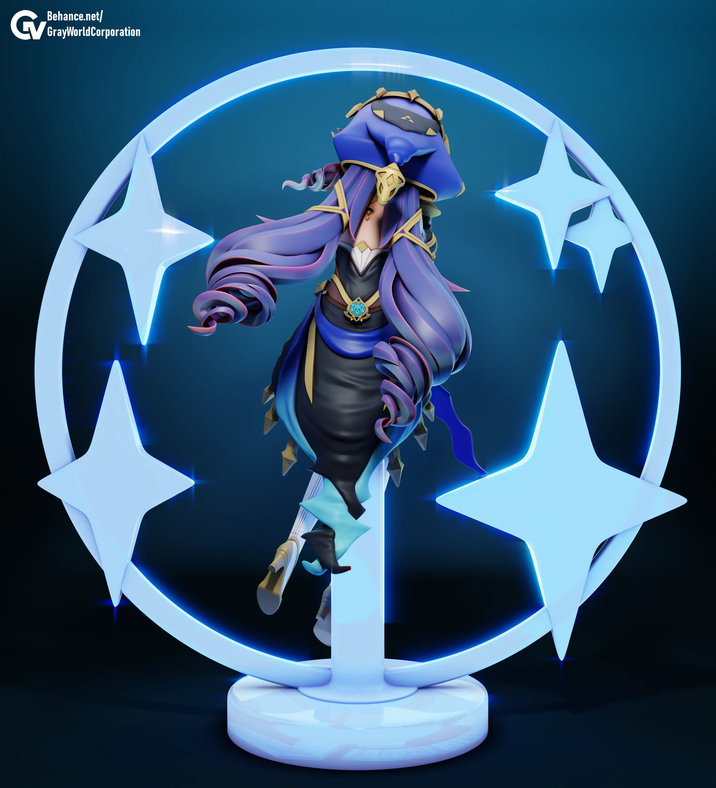 Layla 2 | Genshin Impact | 3D models download | Creality Cloud