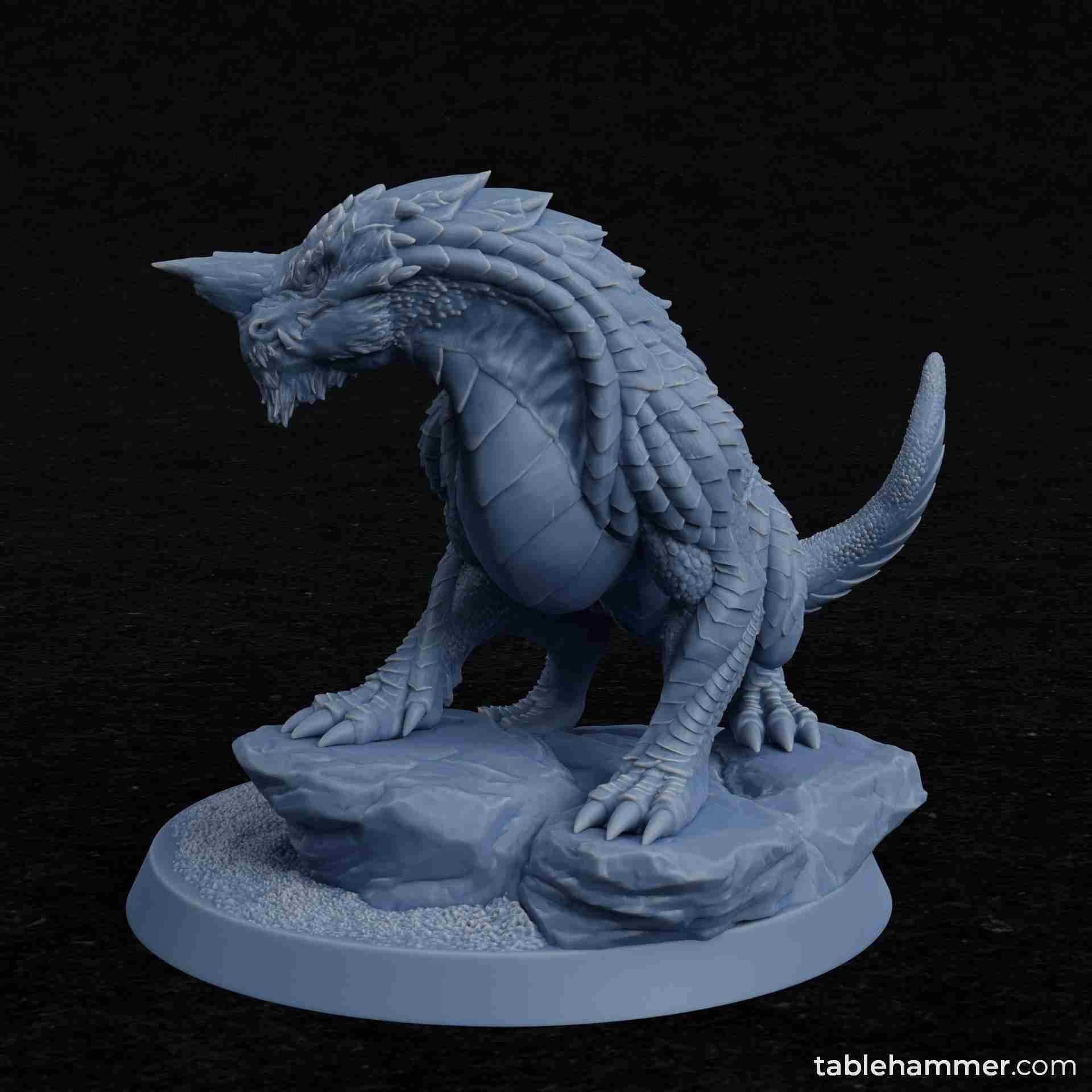 IGNITIUS THE HELLDRAKE (DRAKE/DRAGON CREATURE) | 3D models download ...