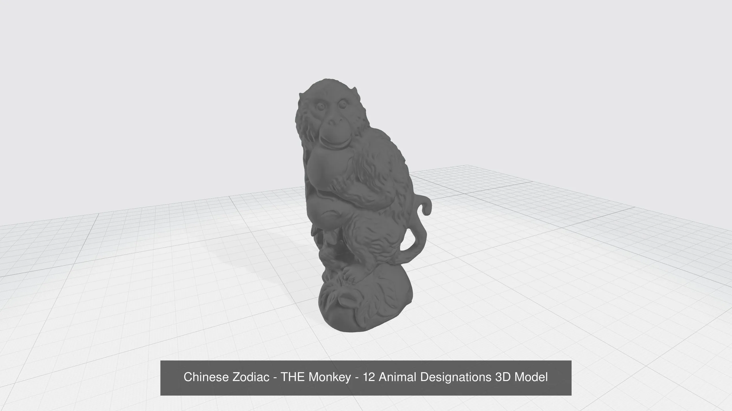 Characters & Creatures STL Download - CHINESE ZODIAC- 12 ANIMAL ...