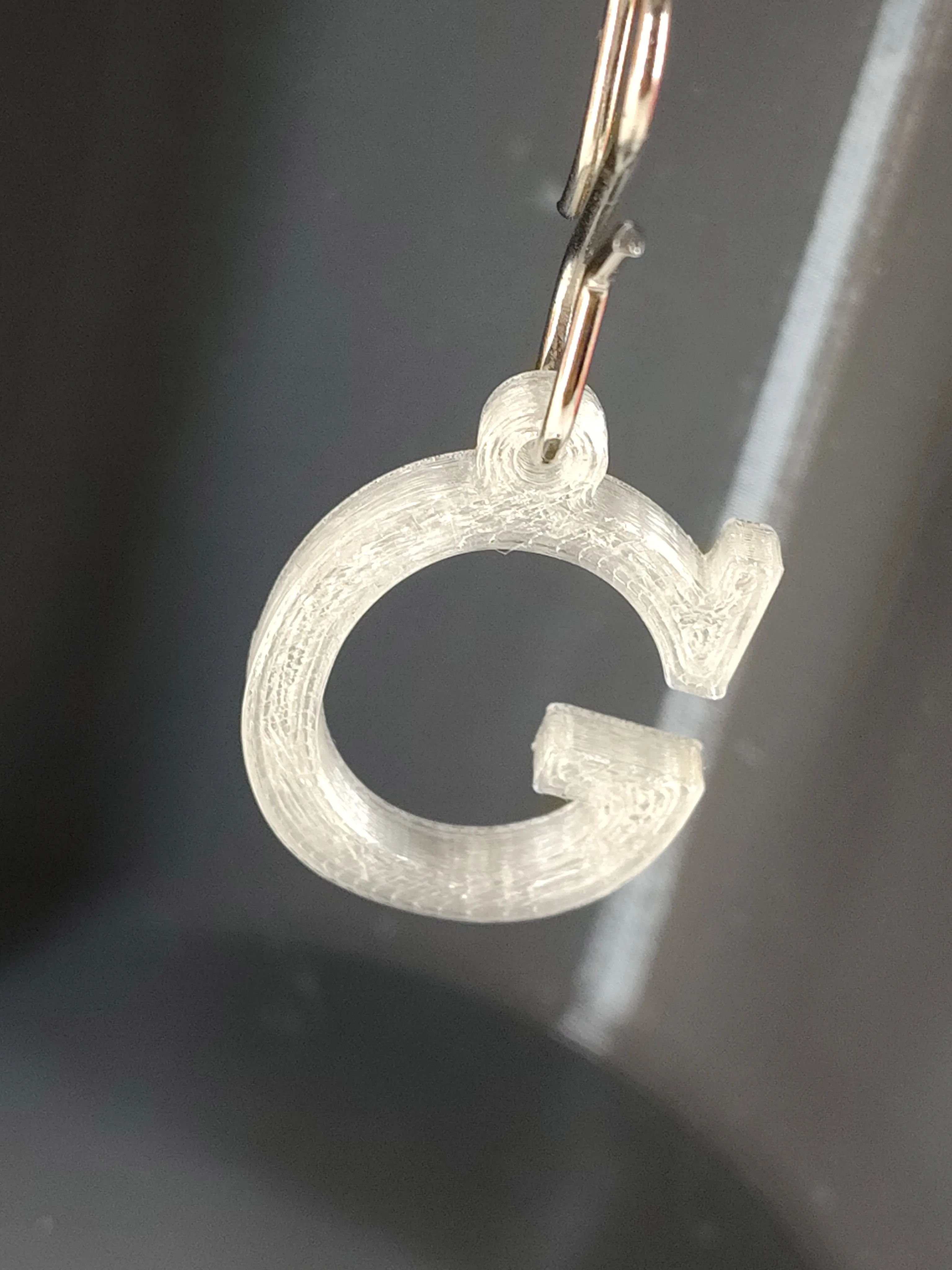 3D Printer Files | 3MF File | G keychain | Creality Cloud
