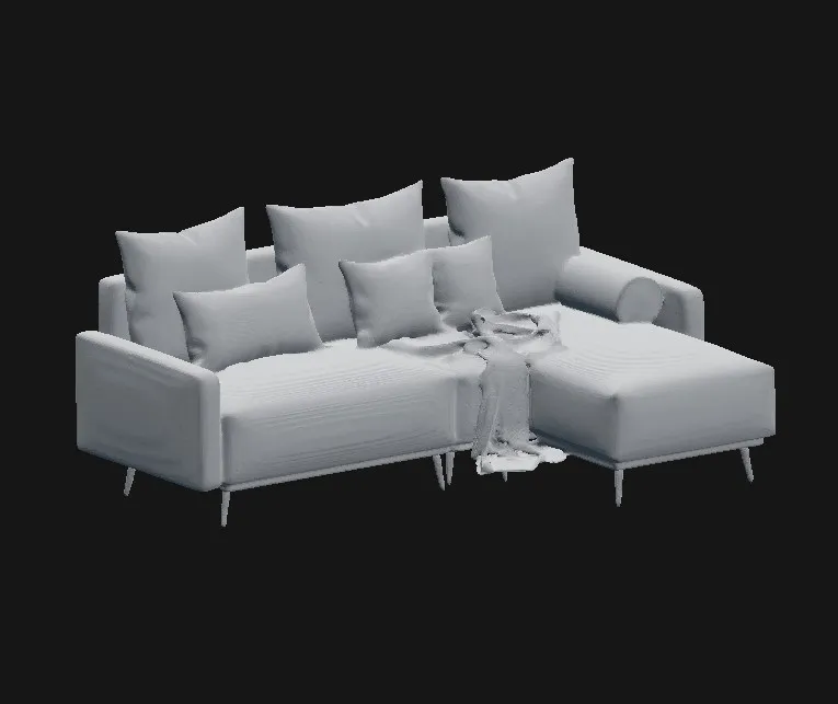 Home Decorations & Ornaments STL Download - sofa couch seating 07by xhobby1