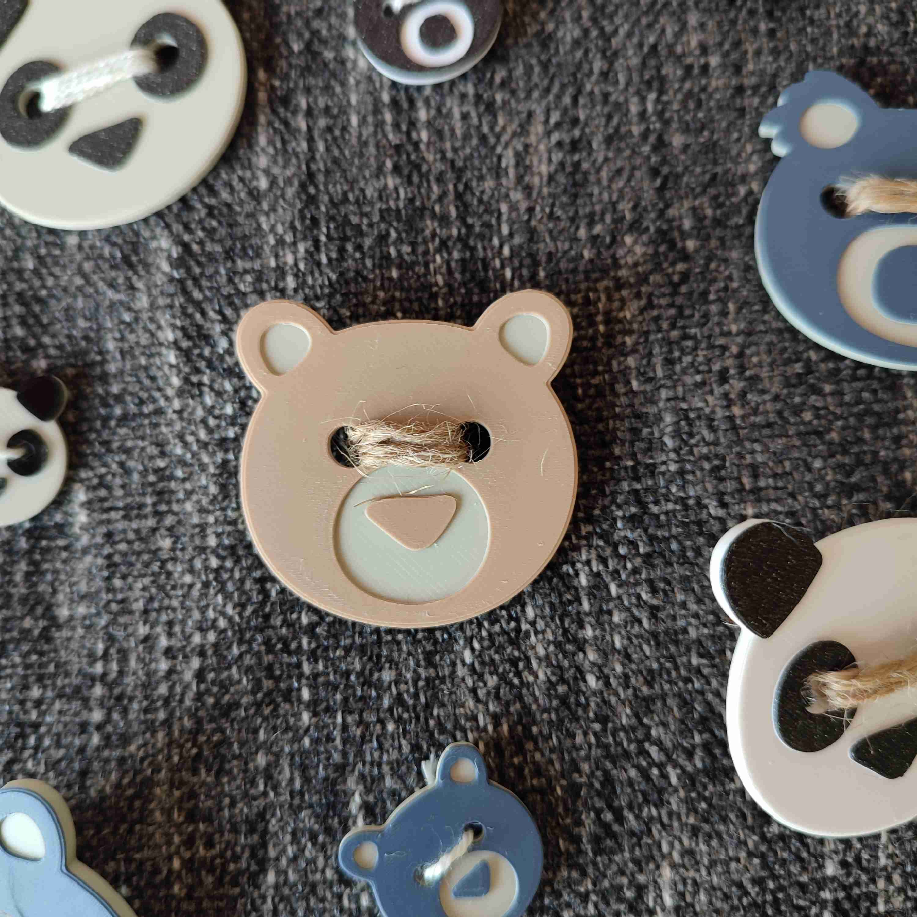 Animal Button Set | 3D models download | Creality Cloud