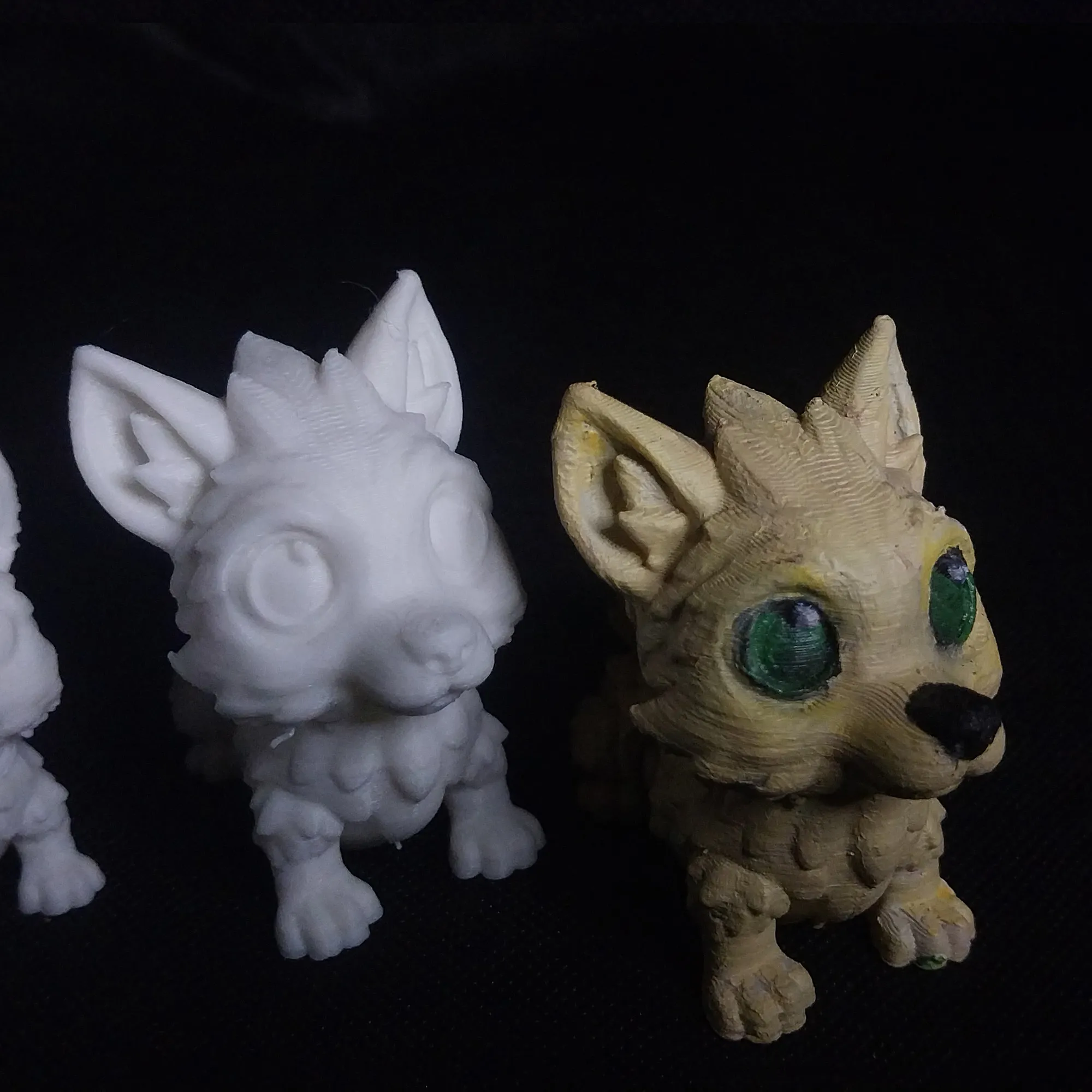 Other STL Download - Flexi Articulated Wolf Toyby GALAXIARUM 3D
