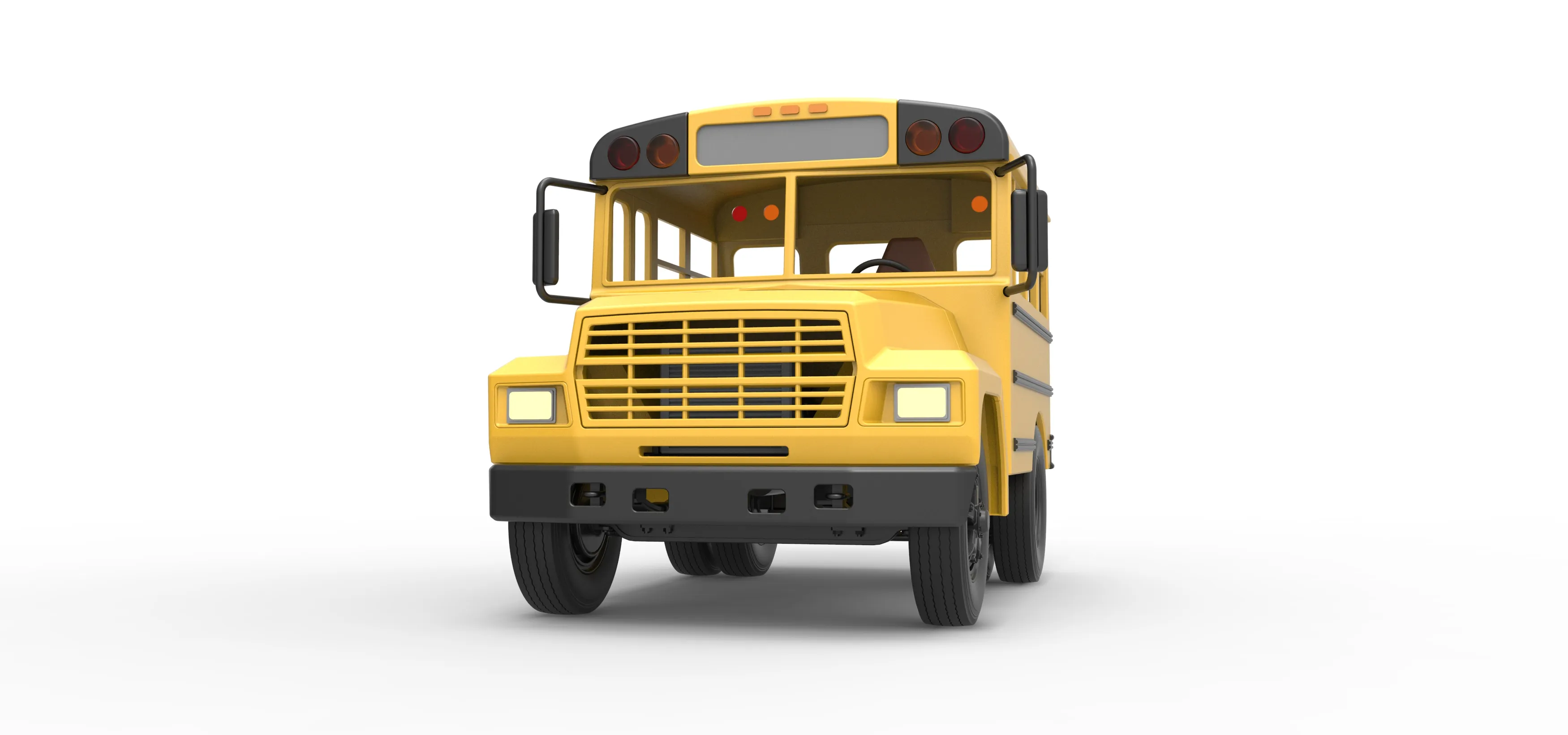 Other STL Download - Fun short School bus Scale 1:25by 3DTechDesign