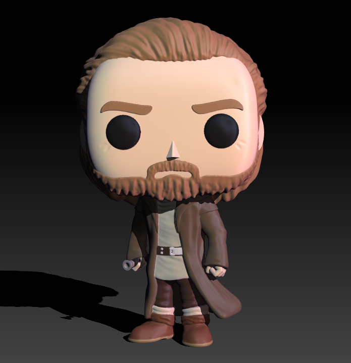 Funko Obi Wan | 3D models download | Creality Cloud