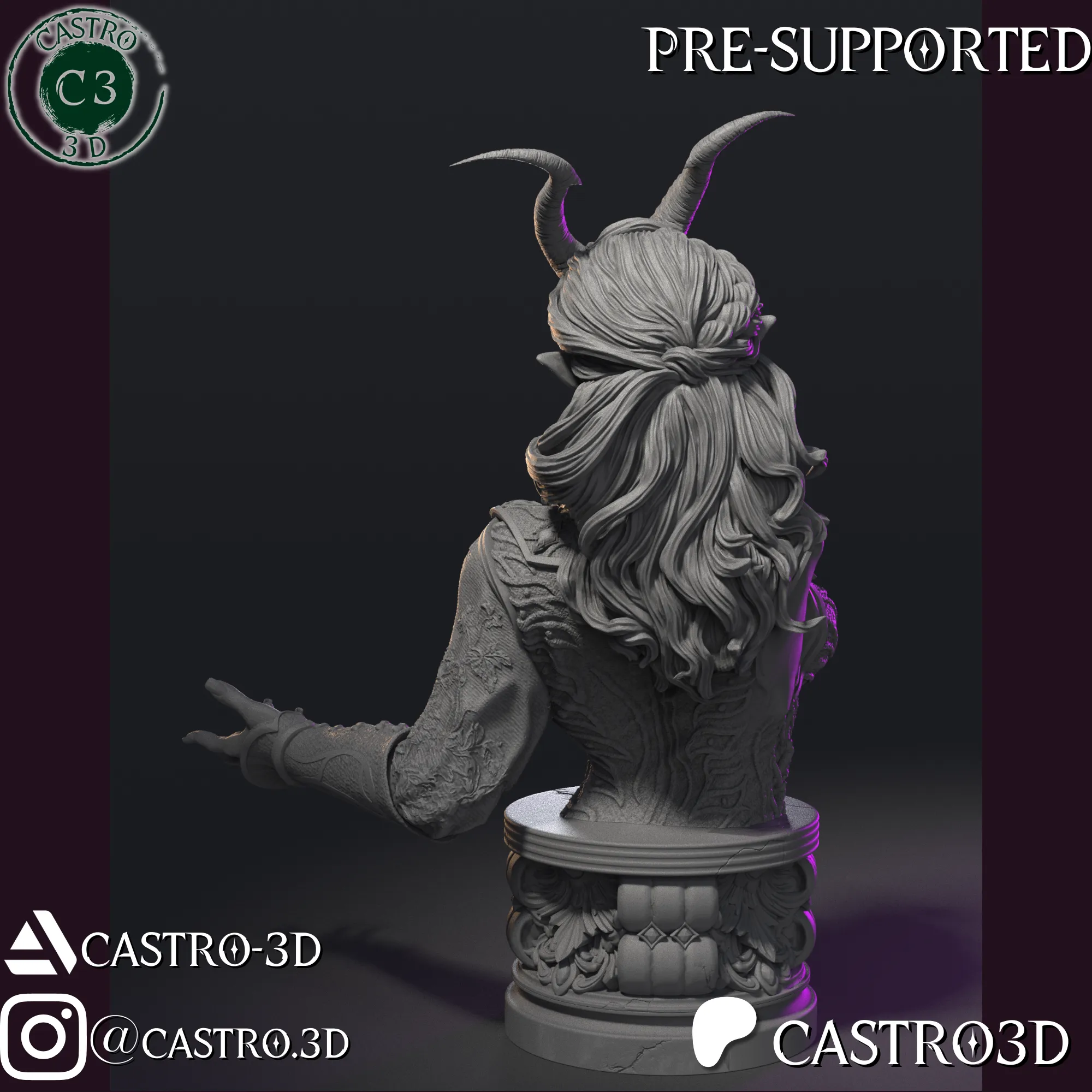 Board Games & Card Games STL Download - Alfira The Bard of Elturel ...