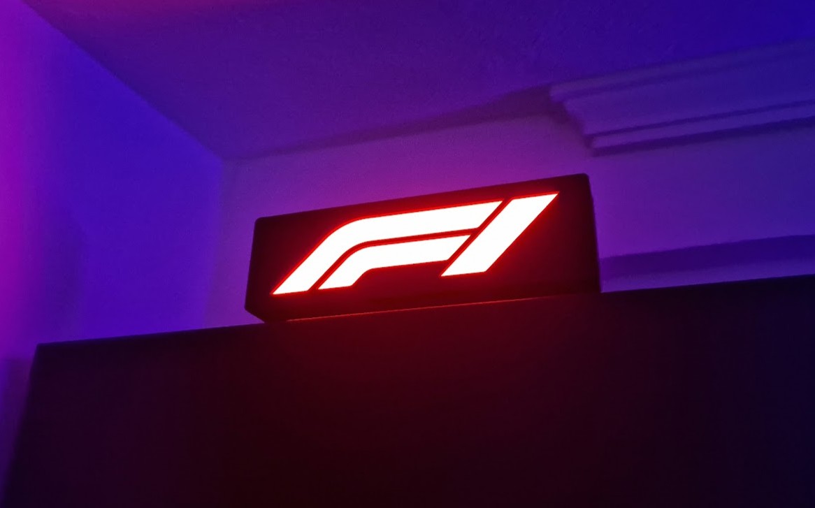 F1 Led Sign | 3D models download | Creality Cloud