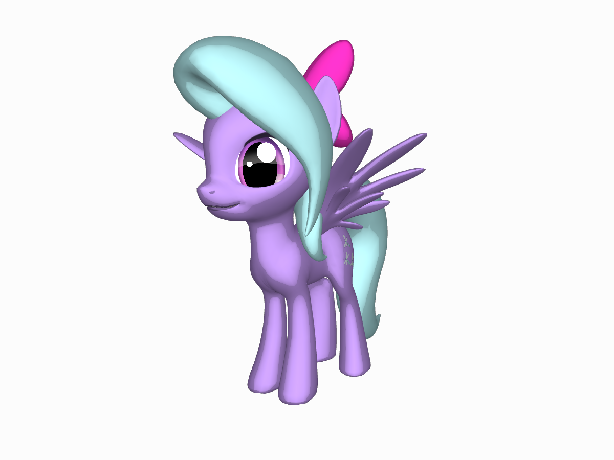 Flitter My Little Pony | 3D models download | Creality Cloud