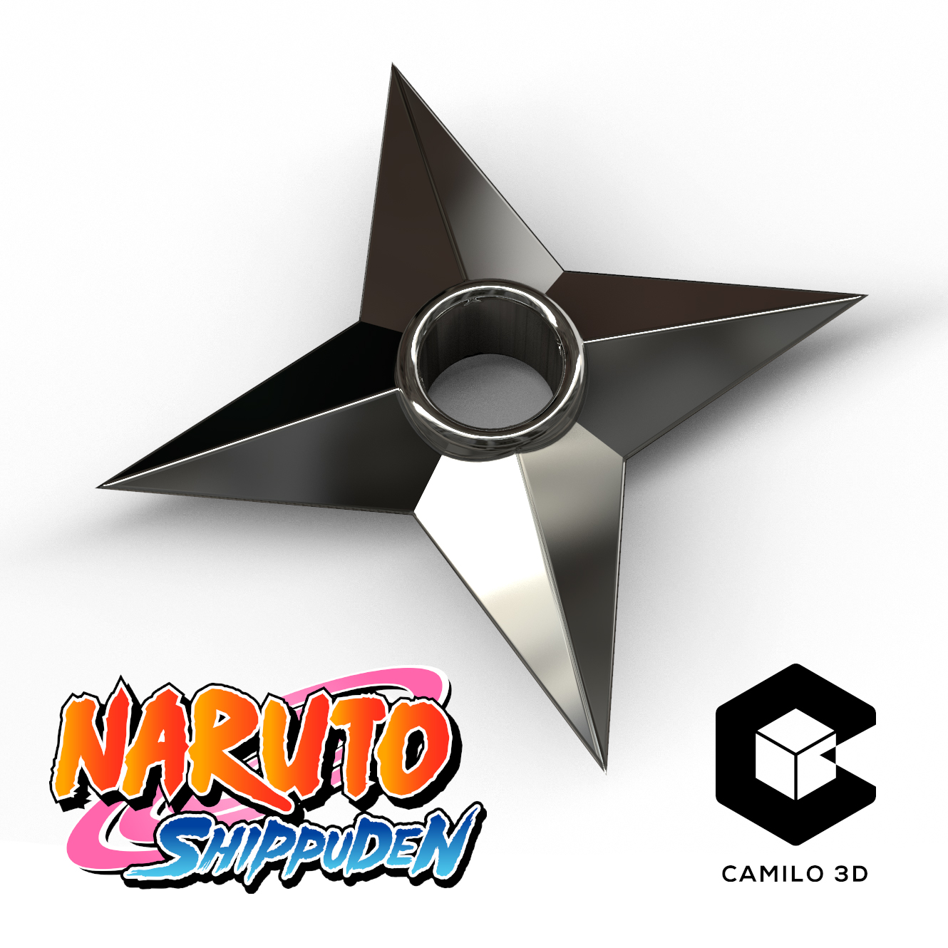 Shuriken Naruto | 3D models download | Creality Cloud