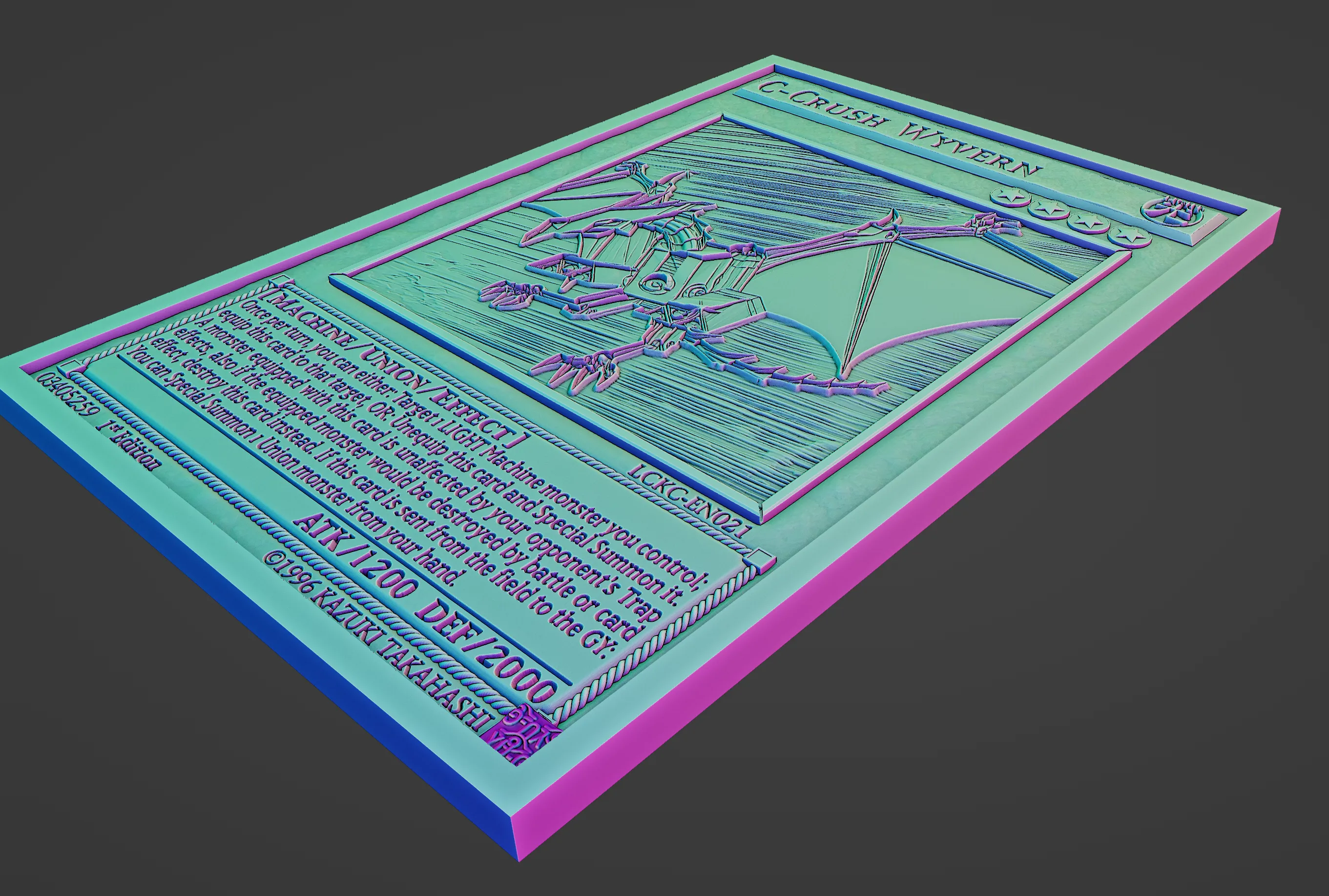 C-CRUSH WYVERN - YU-GI-OH! | 3D models download | Creality Cloud