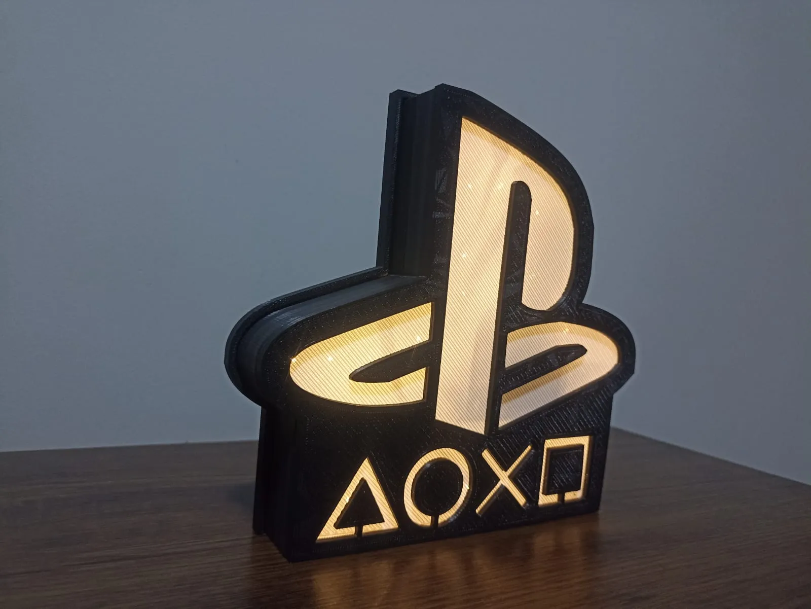 Home Decorations & Ornaments STL Download - PlayStation Led Lightboxby ...