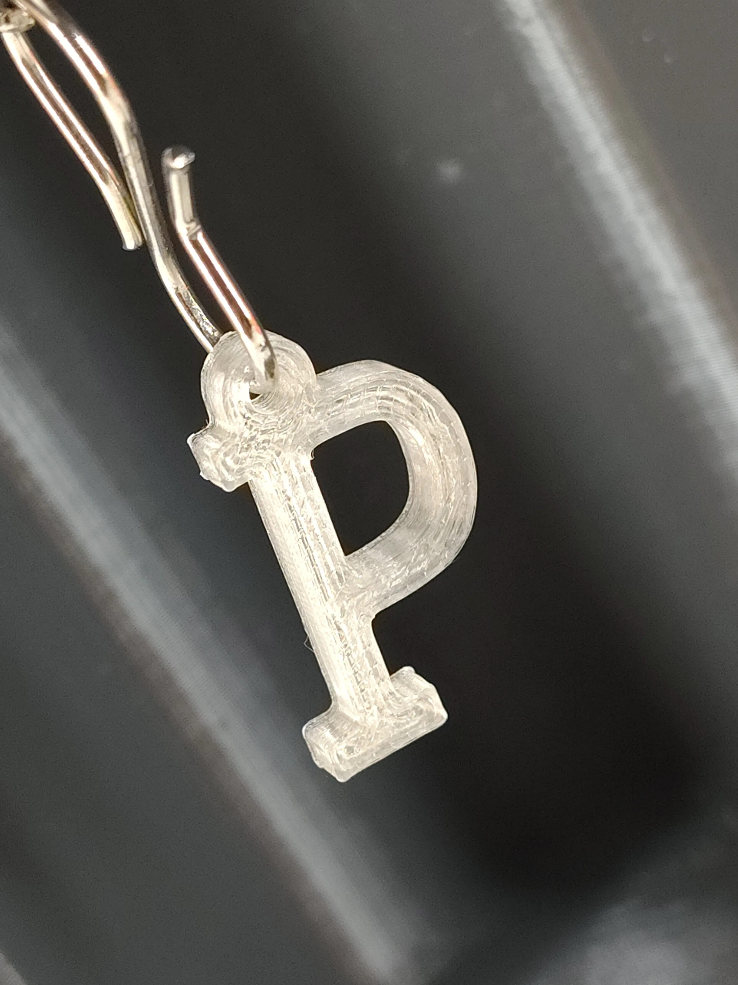 3D Printer Files | 3MF File | P keychain | Creality Cloud