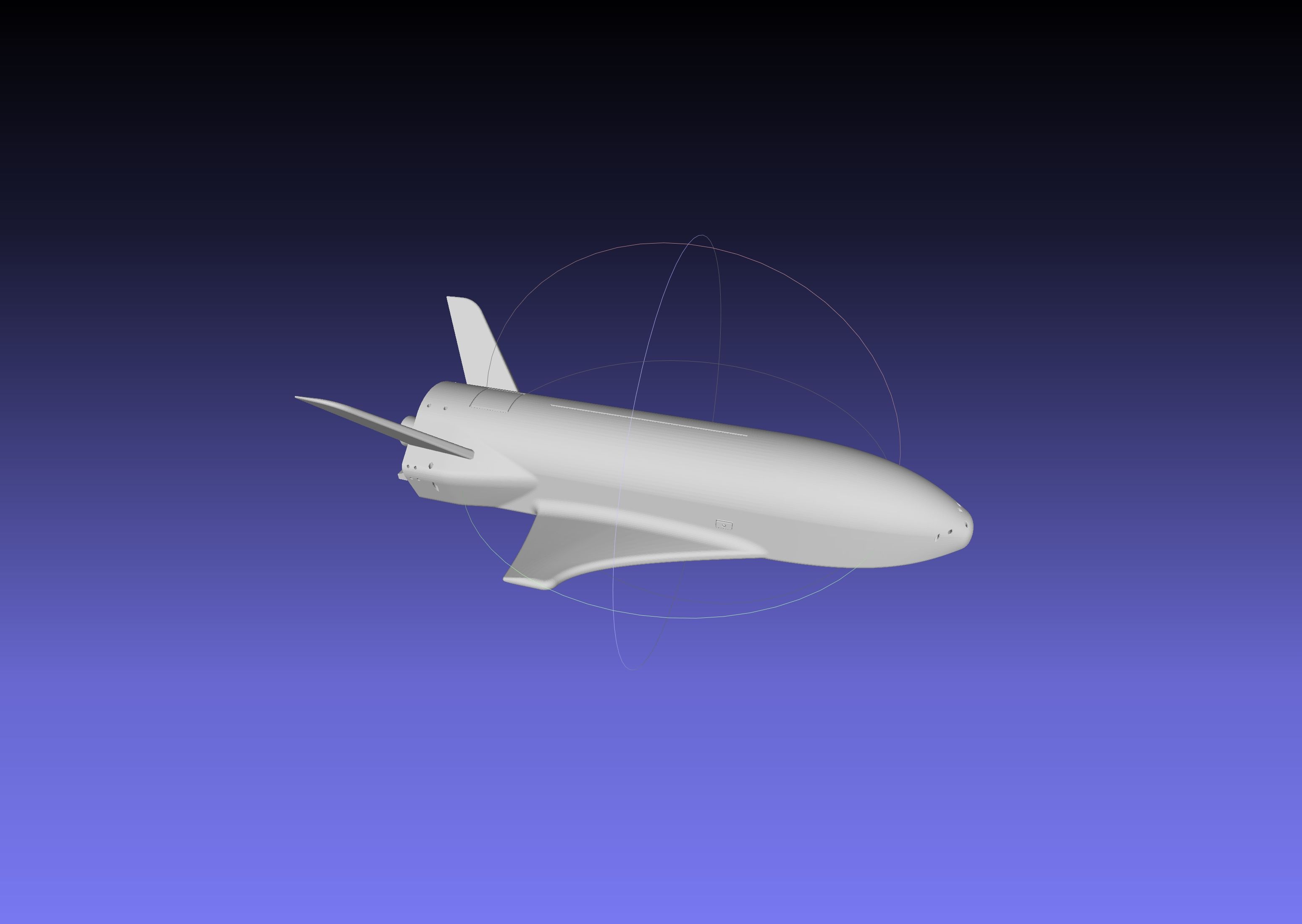 Boeing X-37B OTV Experimental Spaceplane Miniature | 3D models download ...