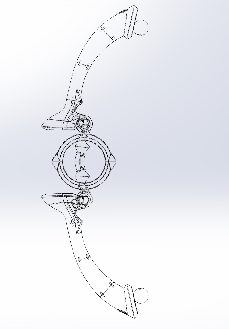 Sword Art Online Sinon Underworld Bow Assembly | 3D models download ...