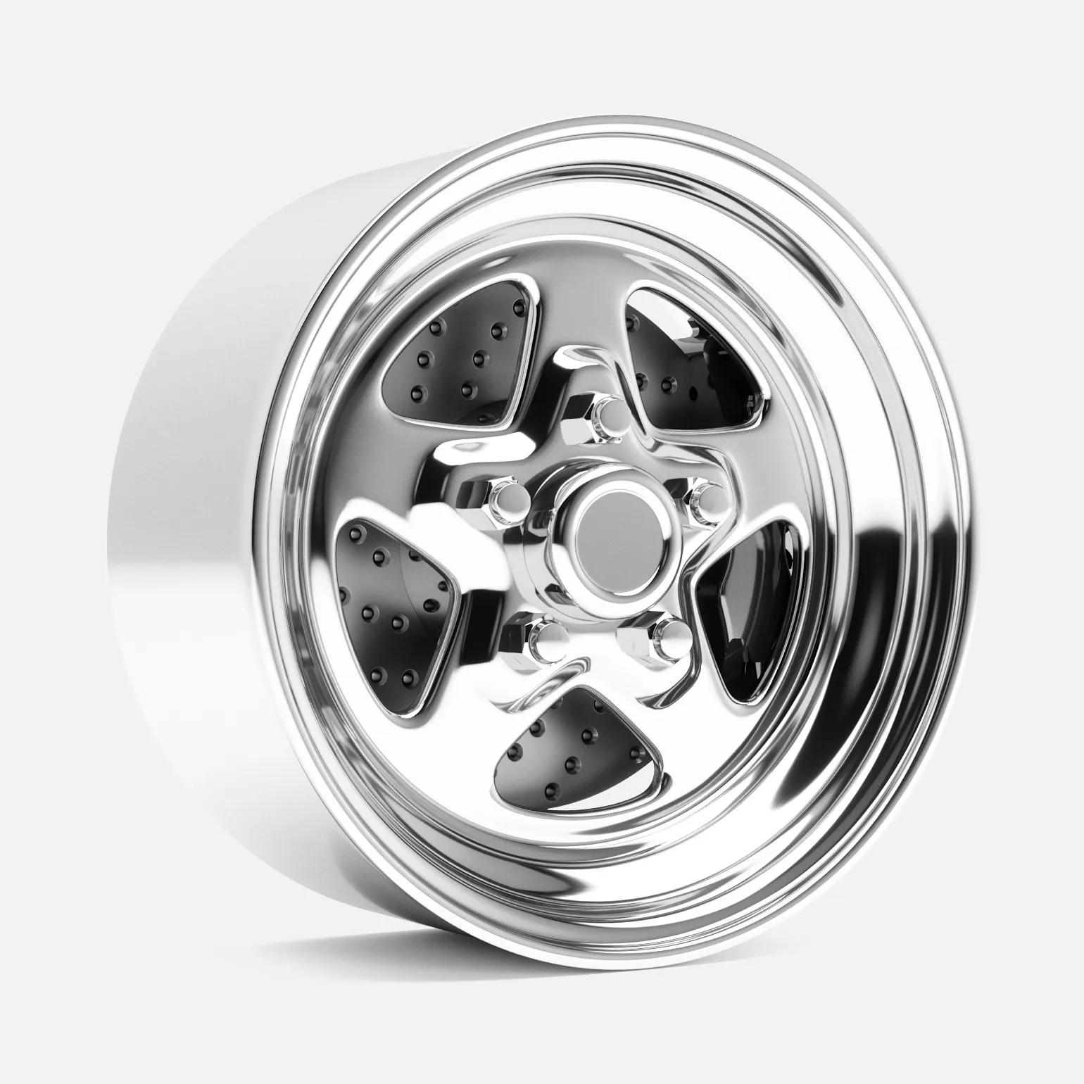 Vehicles & Machinery STL Download - 15x7 Weld Pro Star Wheel and ...