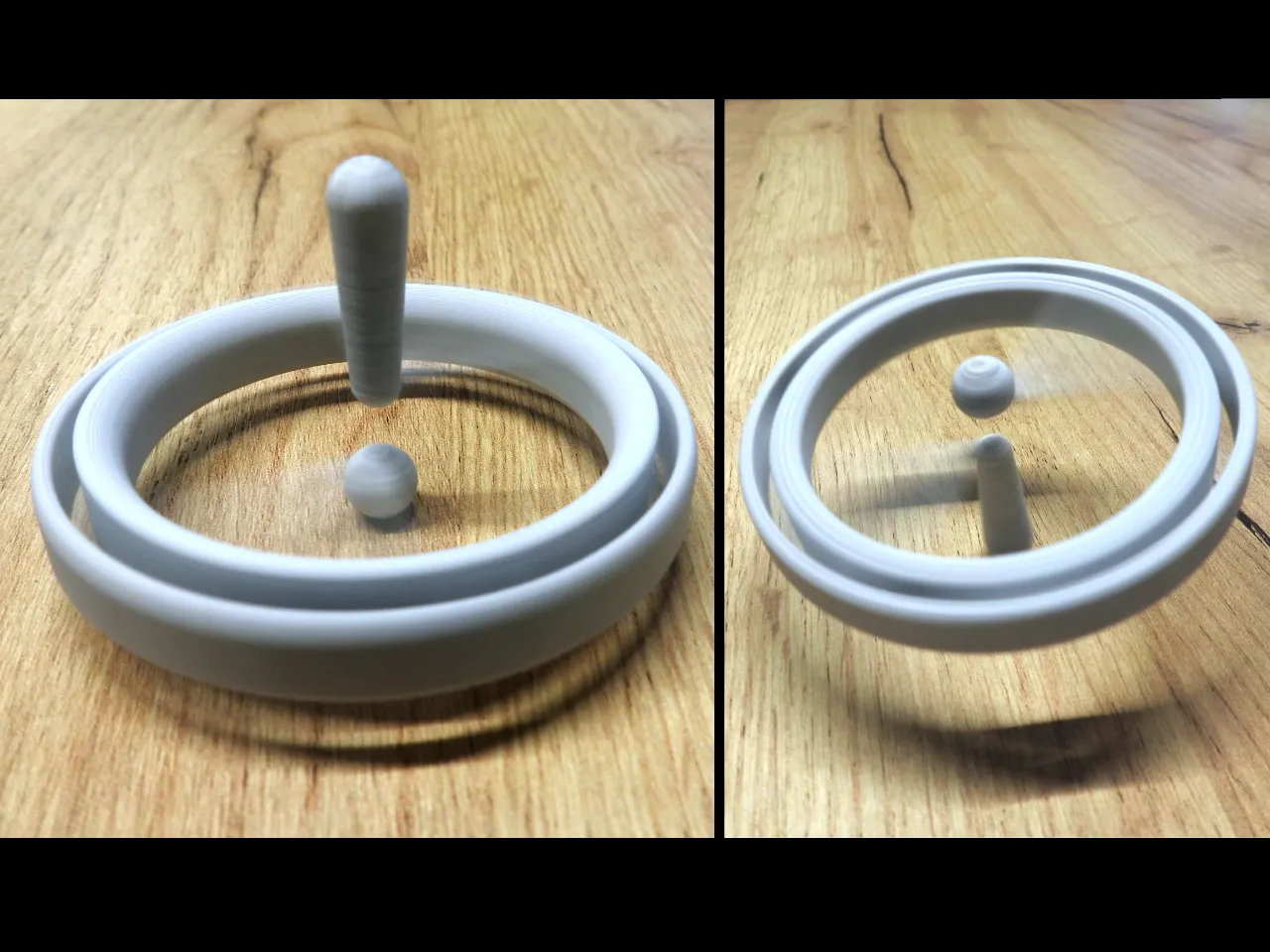 Archivos de impresora 3D | Archivo 3MF | Spinning top with levitation ...