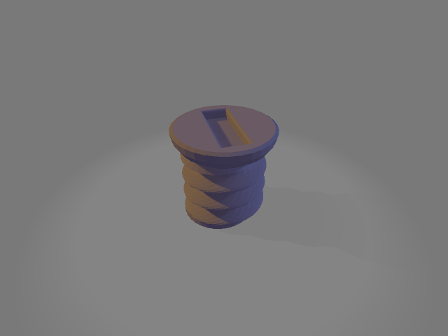 Screw hook | 3D models download | Creality Cloud