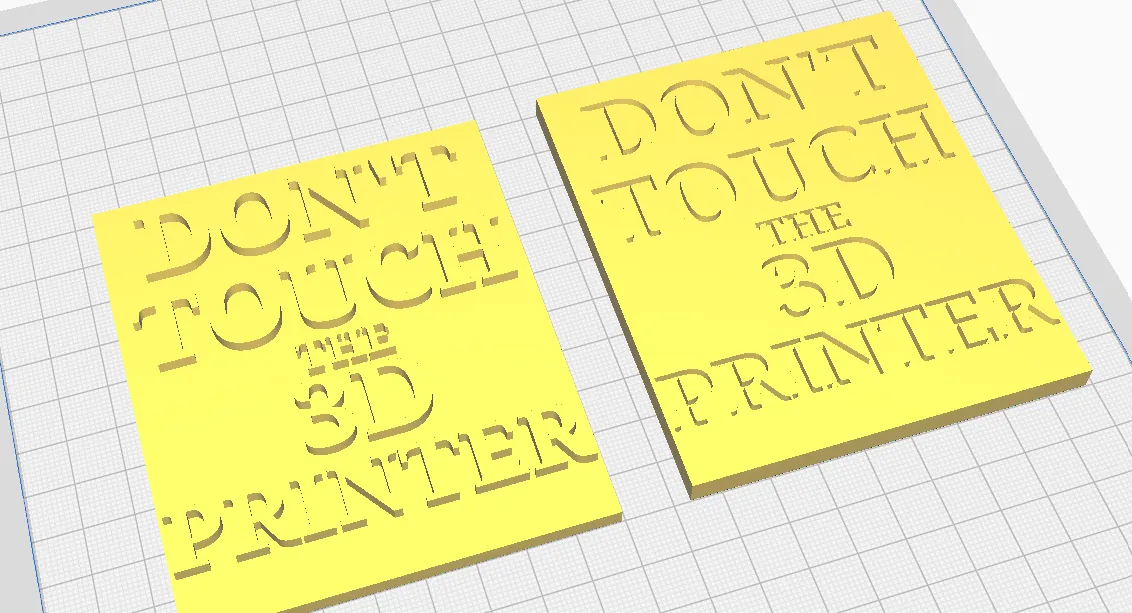 3D Printer Files | 3MF File | Dont Touch 3D Printer | Creality Cloud