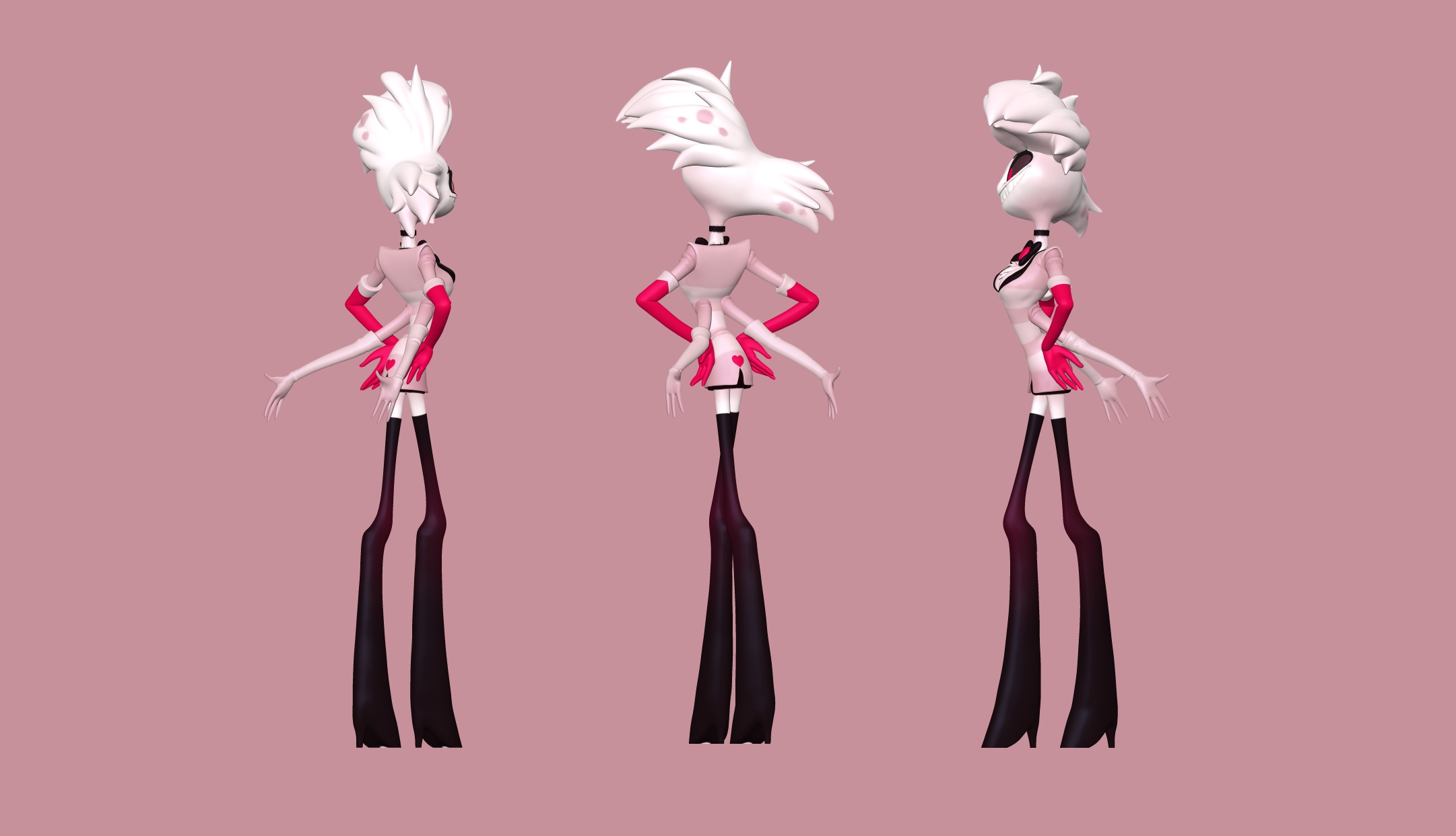Angel Dust Hazbin hotel | 3D models download | Creality Cloud
