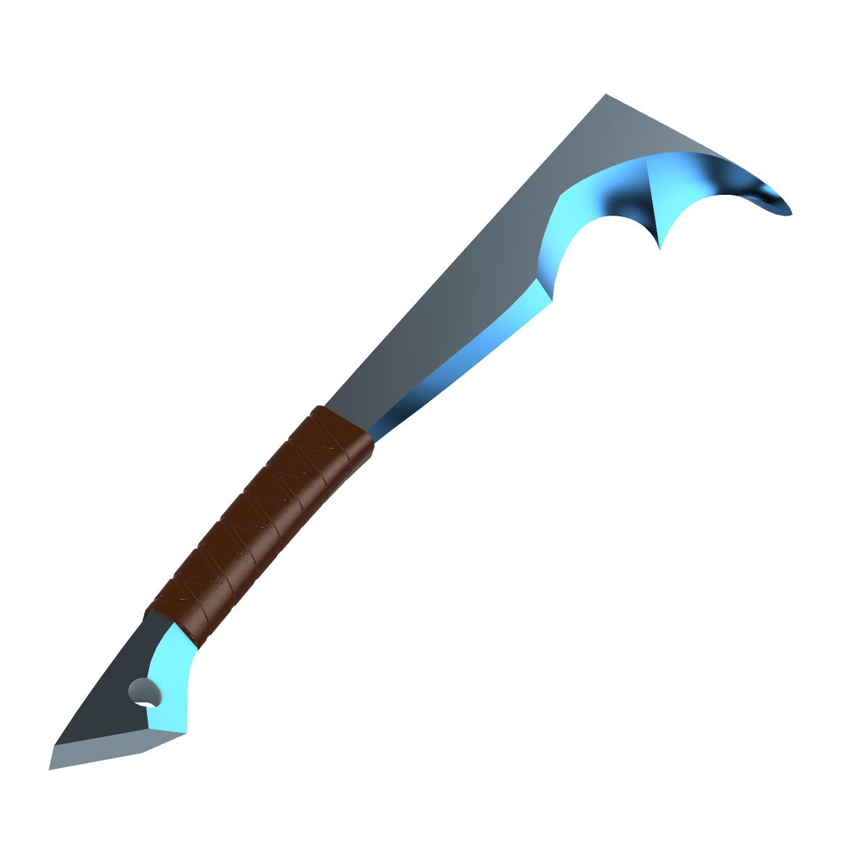 Sokka Book 2 Machete - Avatar The Last Airbender | 3D models download ...