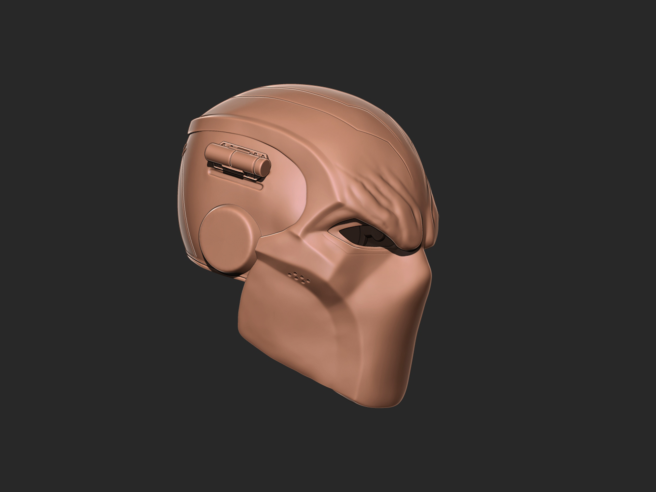 Deathstroke Helmet 3d print model | 3D models download | Creality Cloud