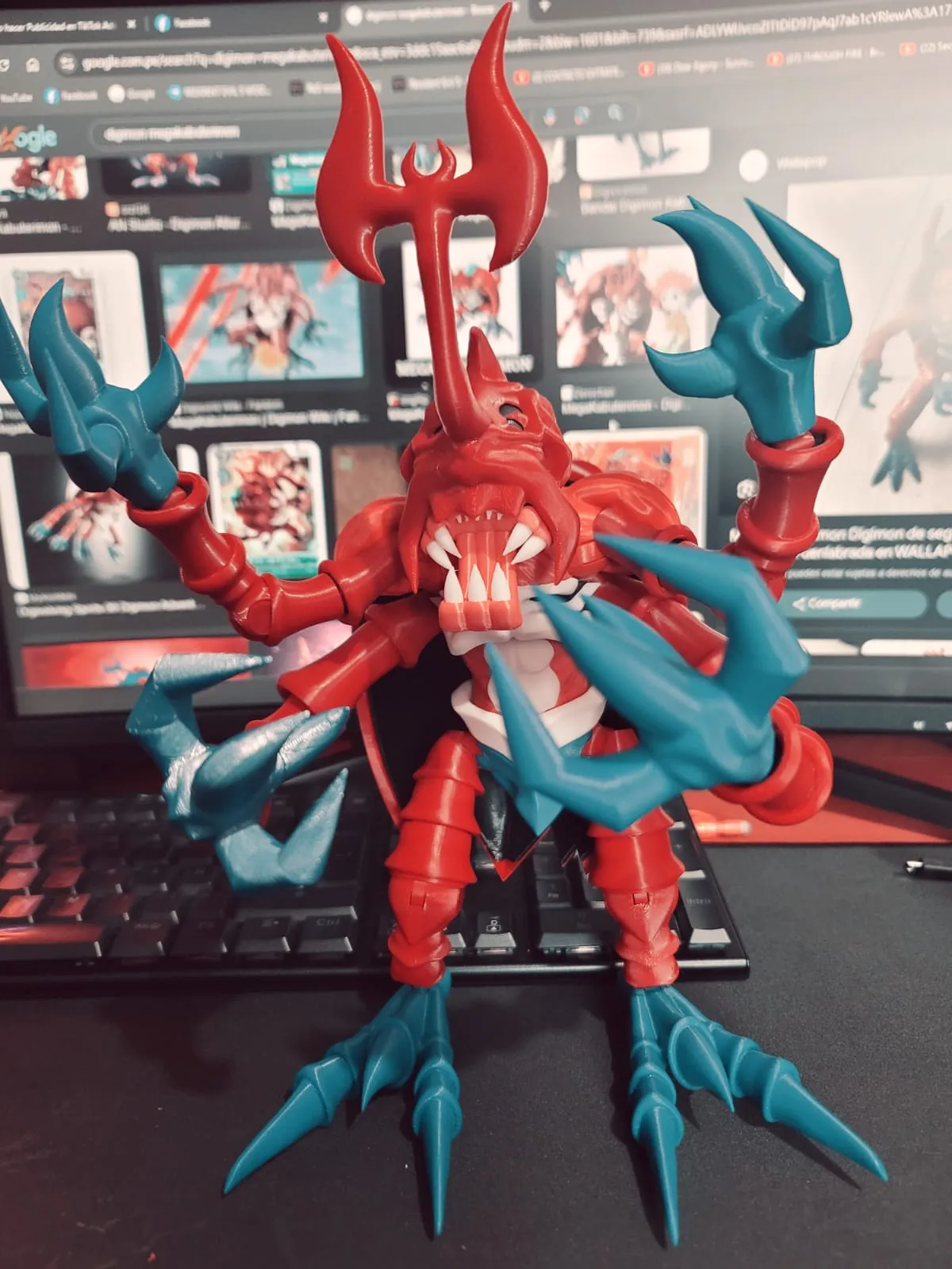 Other STL Download - Megakabuterimon Digimon Articuladoby The Jensen