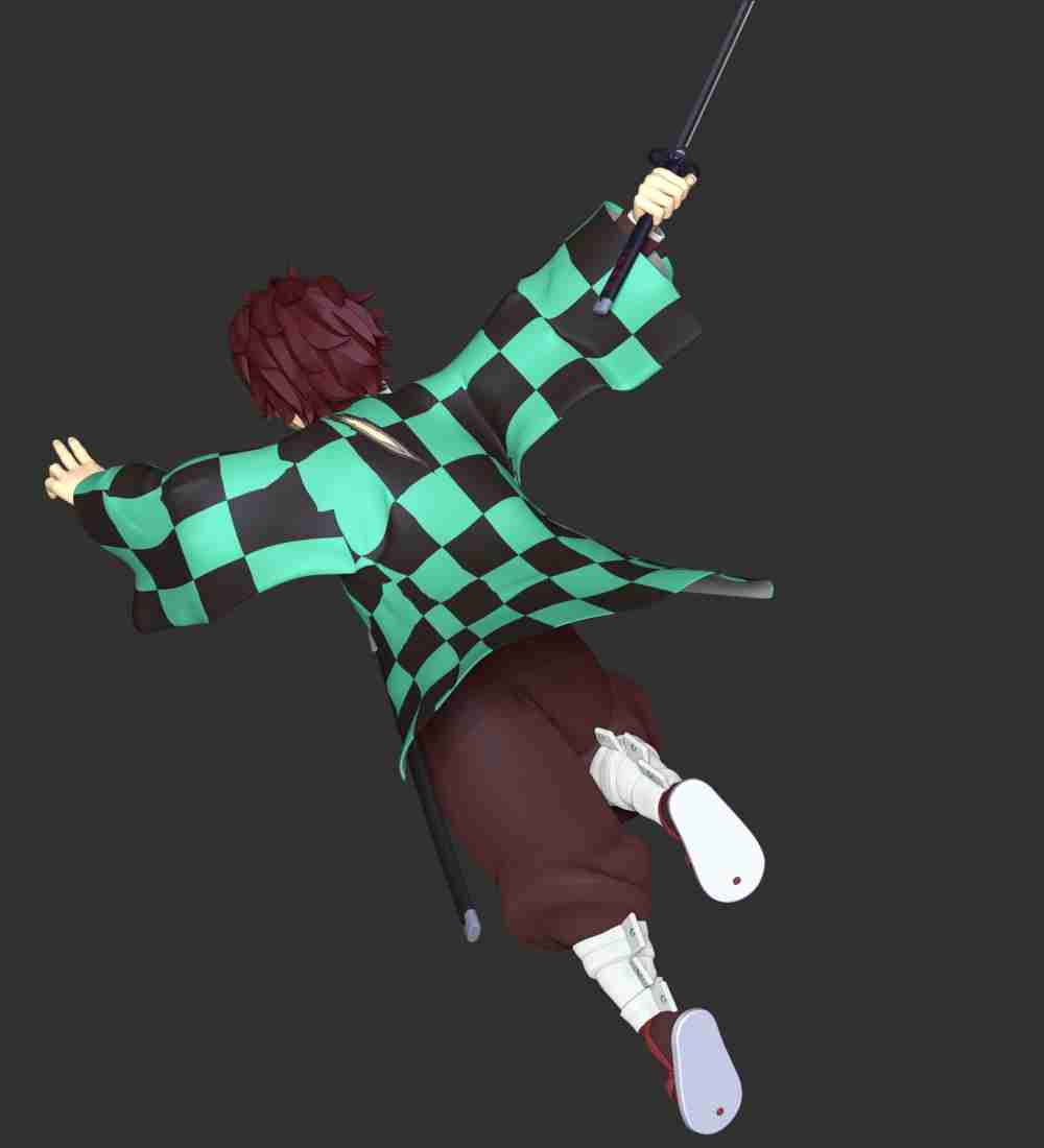 Tanjiro Kamado - Demon Slayer | 3D models download | Creality Cloud