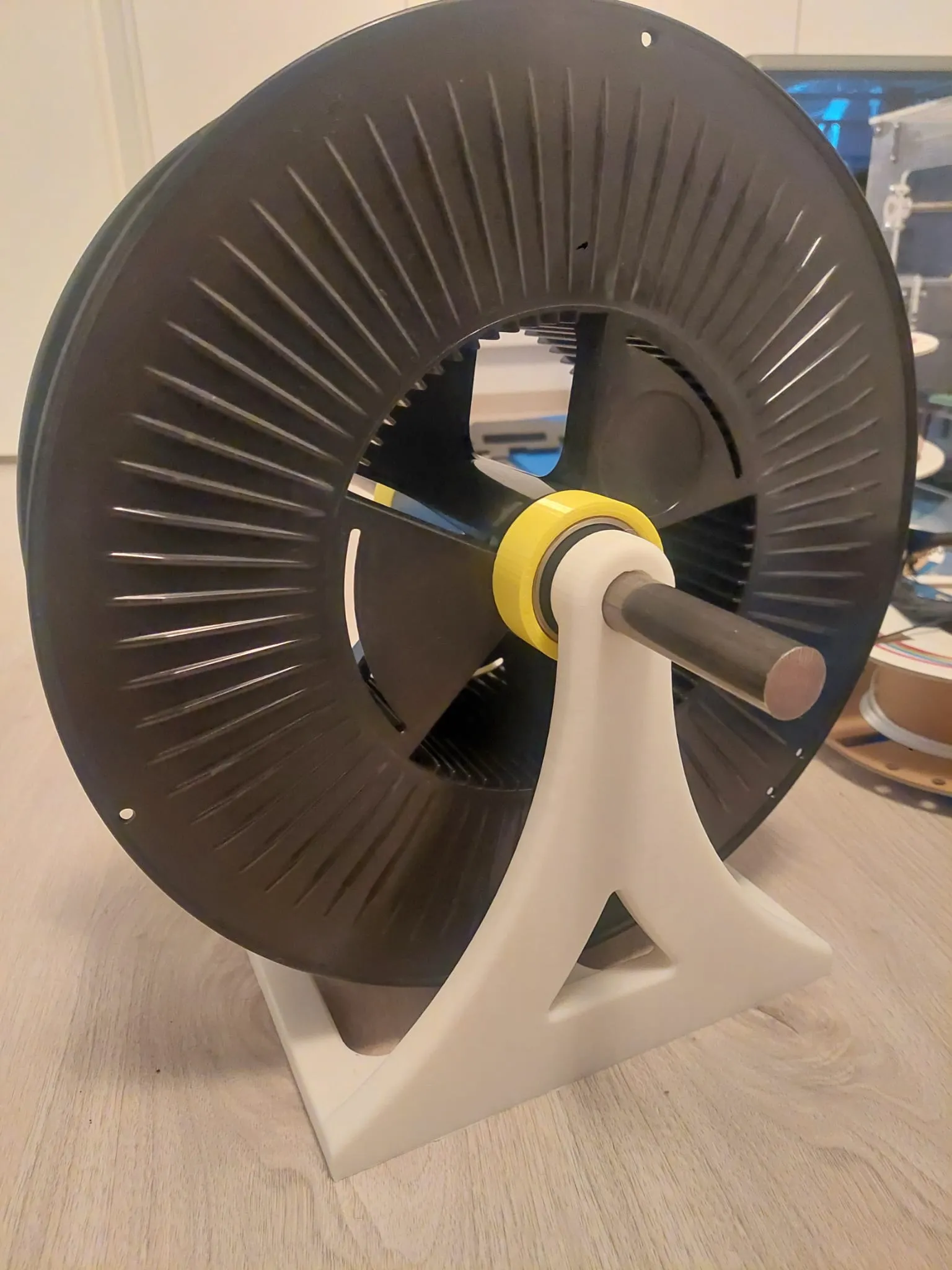 Free 3D Printer Parts STL Download - Reel Stand for 5kg reel ( max Dia ...