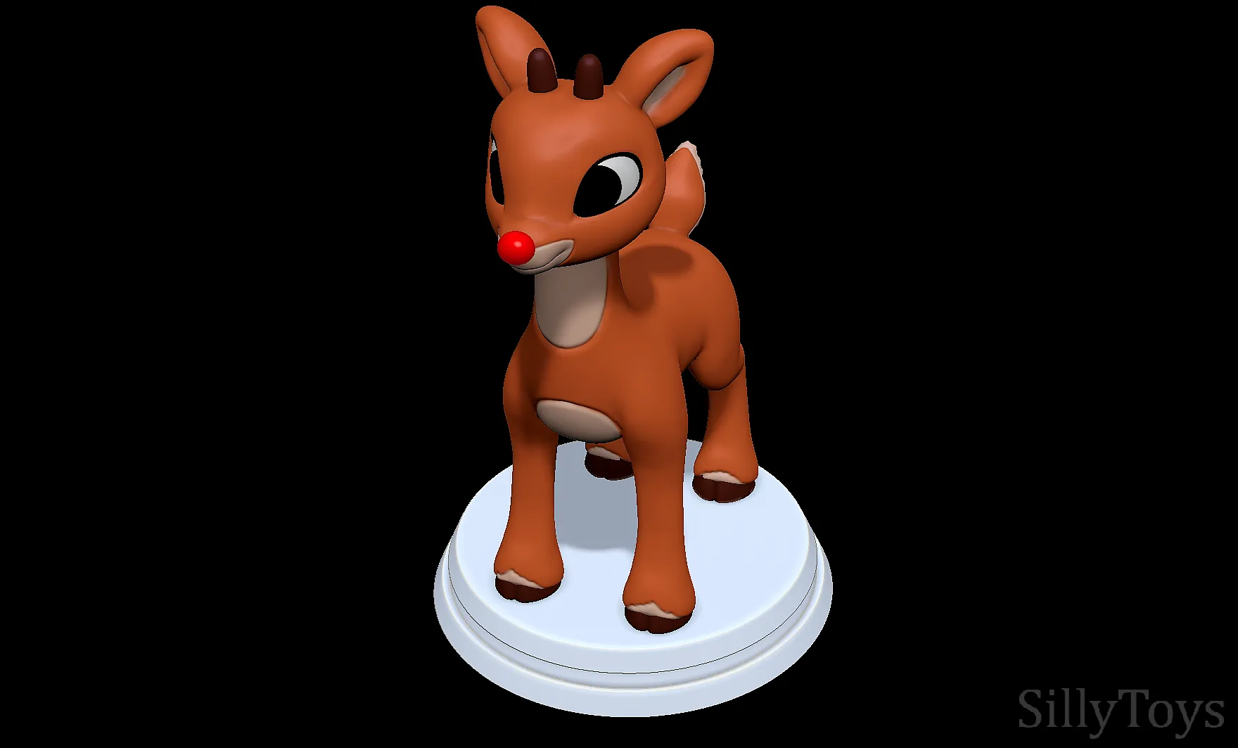 Other STL Download - Rudolph the Red-Nosed Reindeerby SillyToys