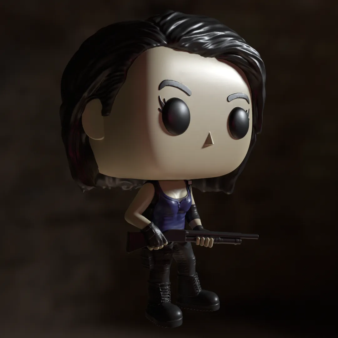 Characters & Creatures STL Download - Funko Jill Valentine - Resident ...