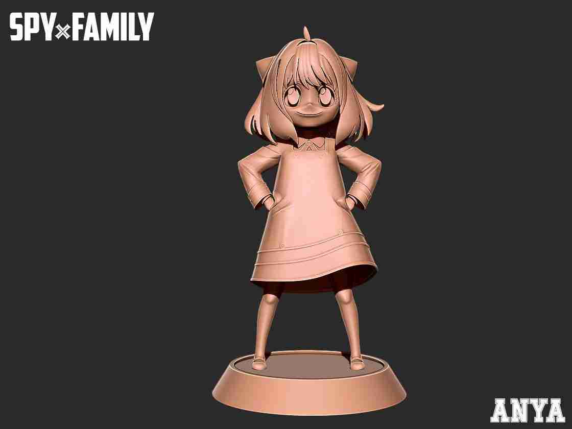Anya forger 3D print model | 3D models download | Creality Cloud