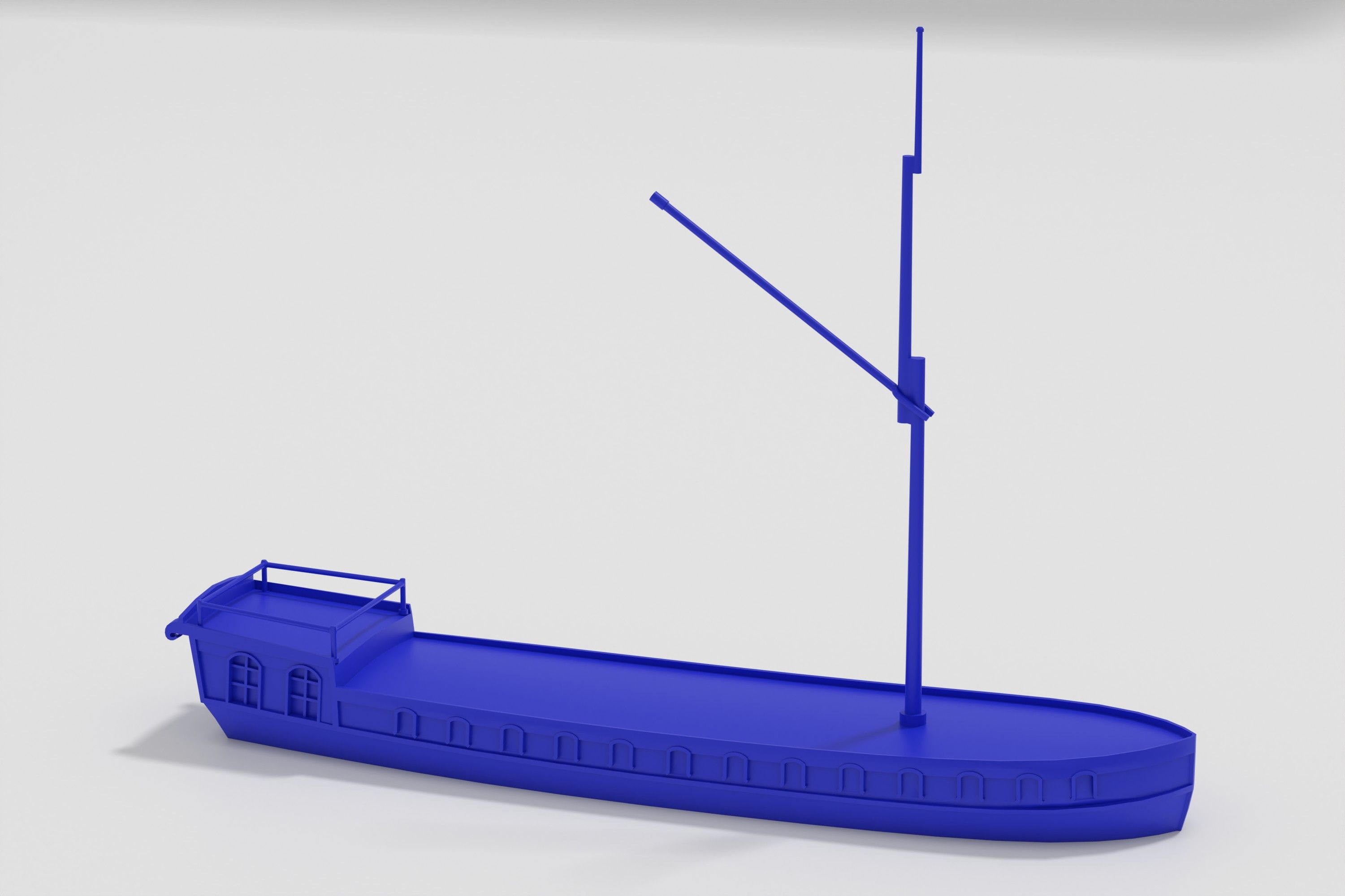 dutch river barge | 3D models download | Creality Cloud