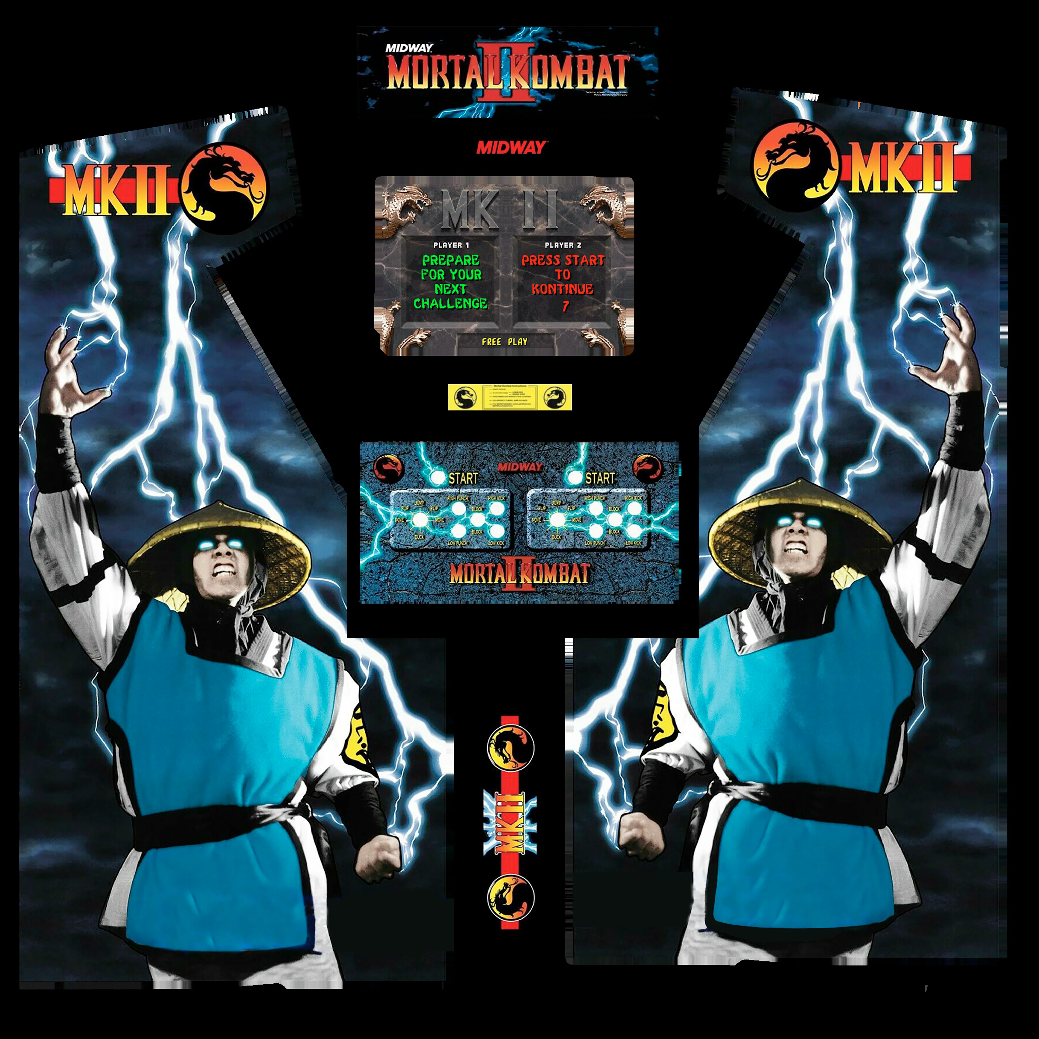 Other STL Download - Mortal Kombat Arcade Gameby greencatpoly