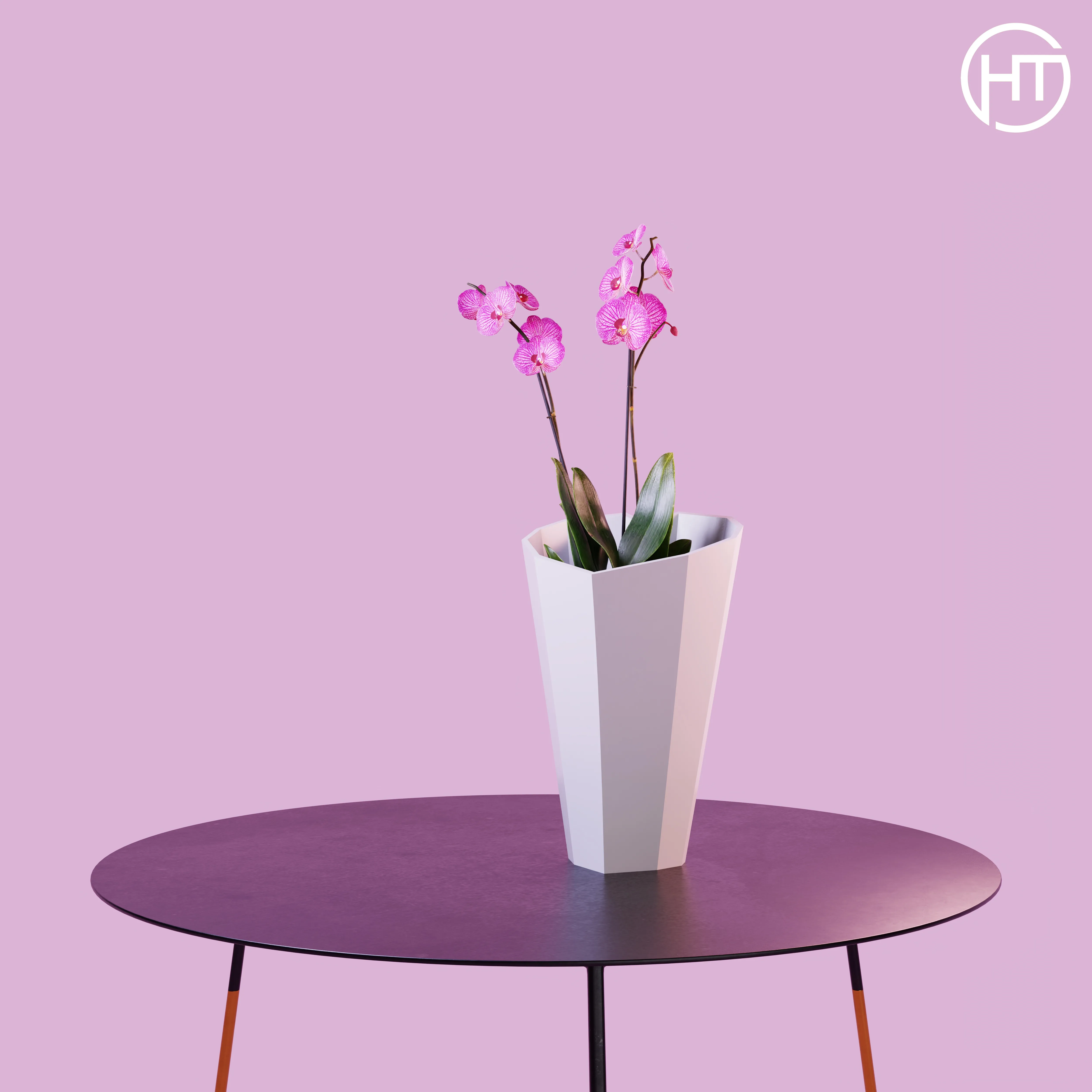 Home Decorations & Ornaments STL Download - Vase Geometric Heart ...