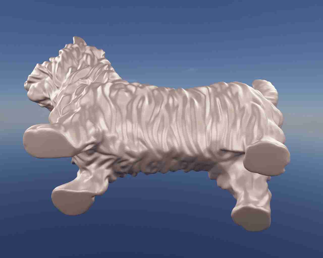 Dog Yorkshire terrier | 3D models download | Creality Cloud
