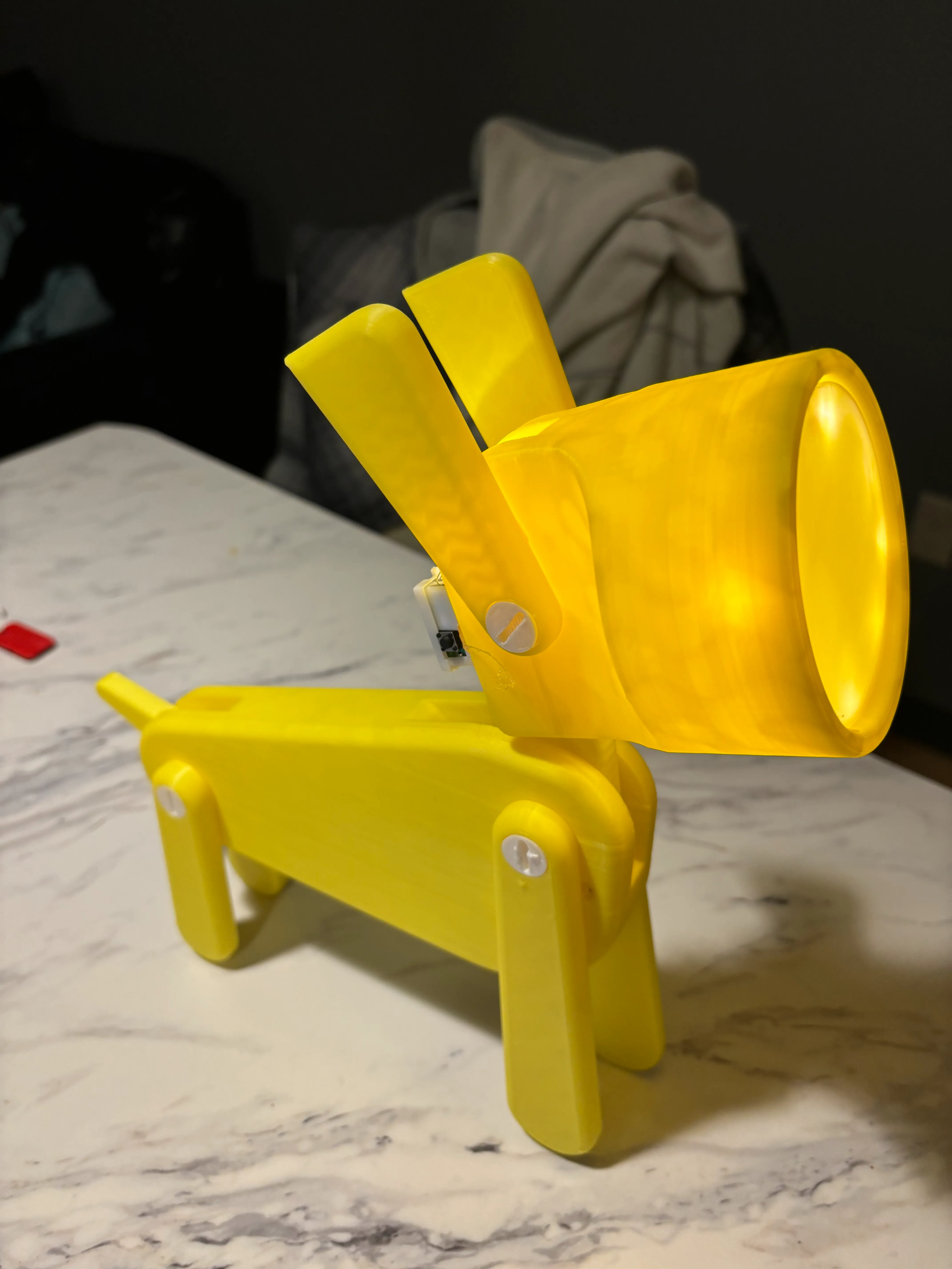 3D Printer Files | 3MF File | Posable Dog Lamp | Creality Cloud