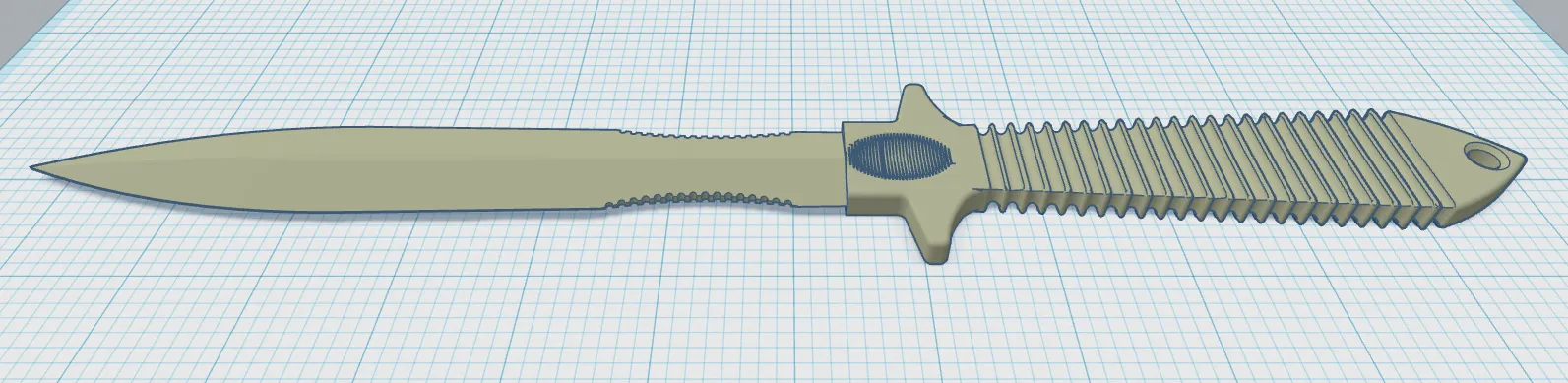 Free Miniature Games & Accessories STL Download - FS Knife 22by Cyberbeast