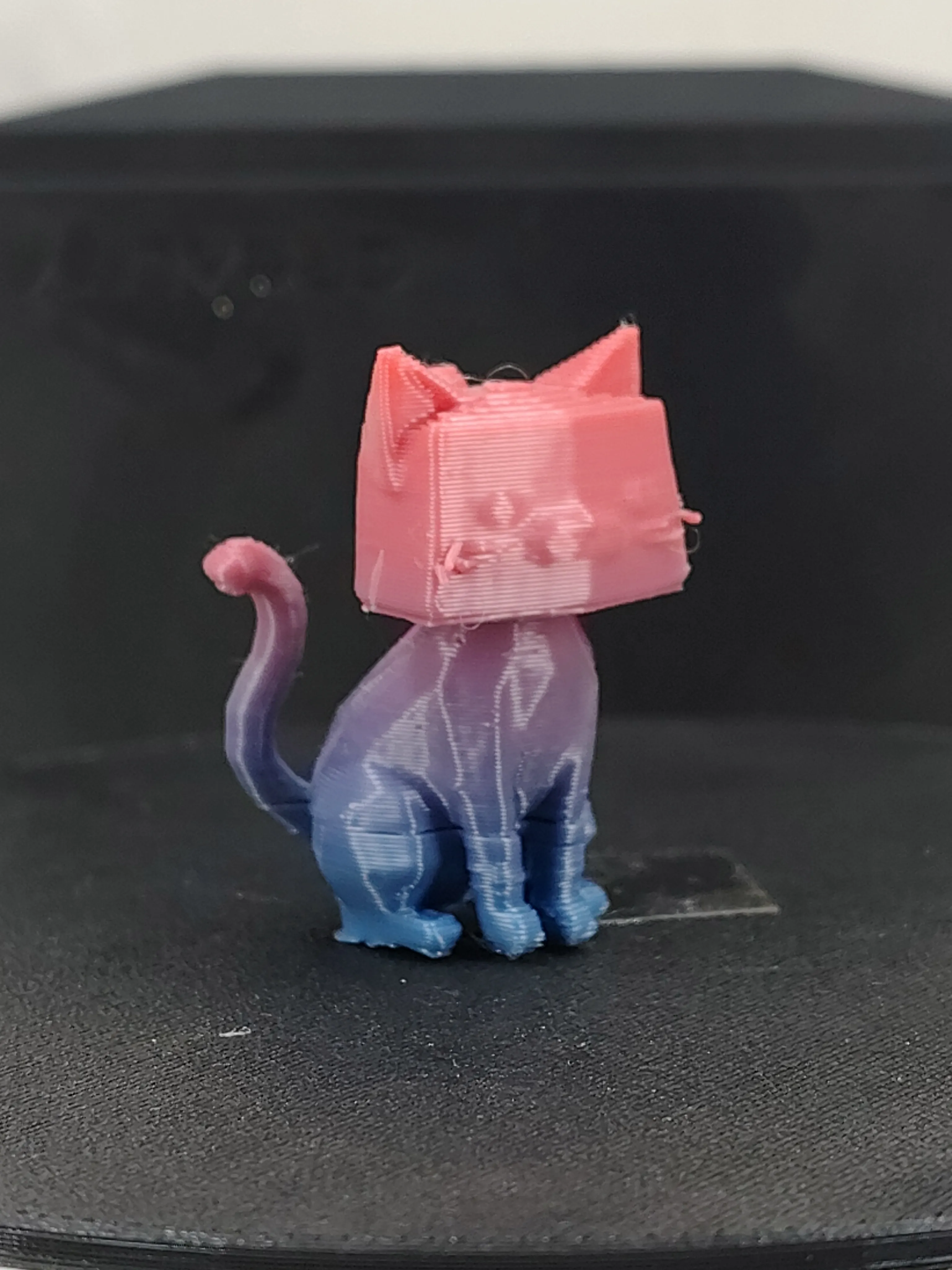 3D Printer Files | 3MF File | Low poly cat keychain | Creality Cloud