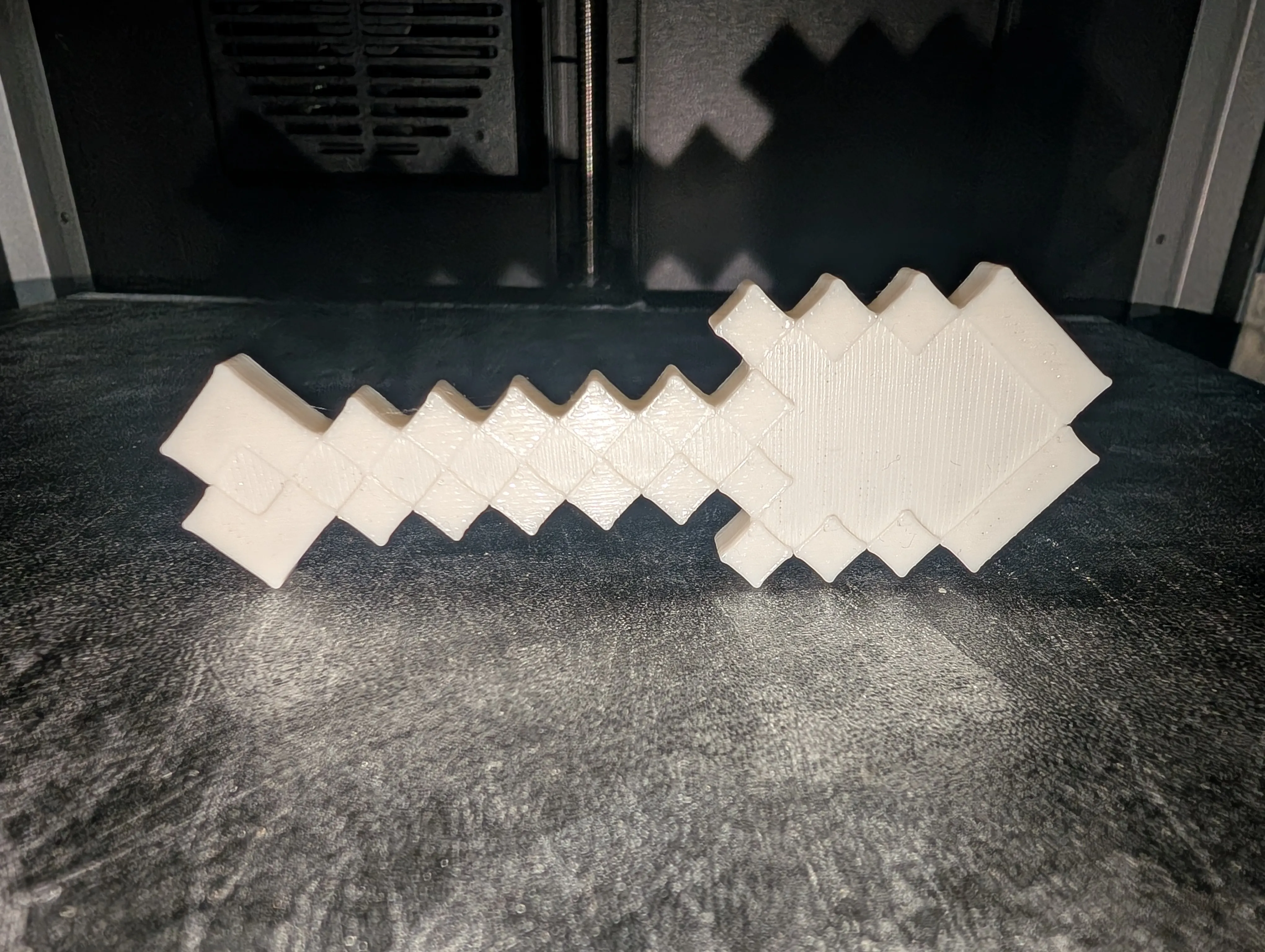 3D Printer Files | 3MF File | Minecraft Pixel Shovel | Creality Cloud