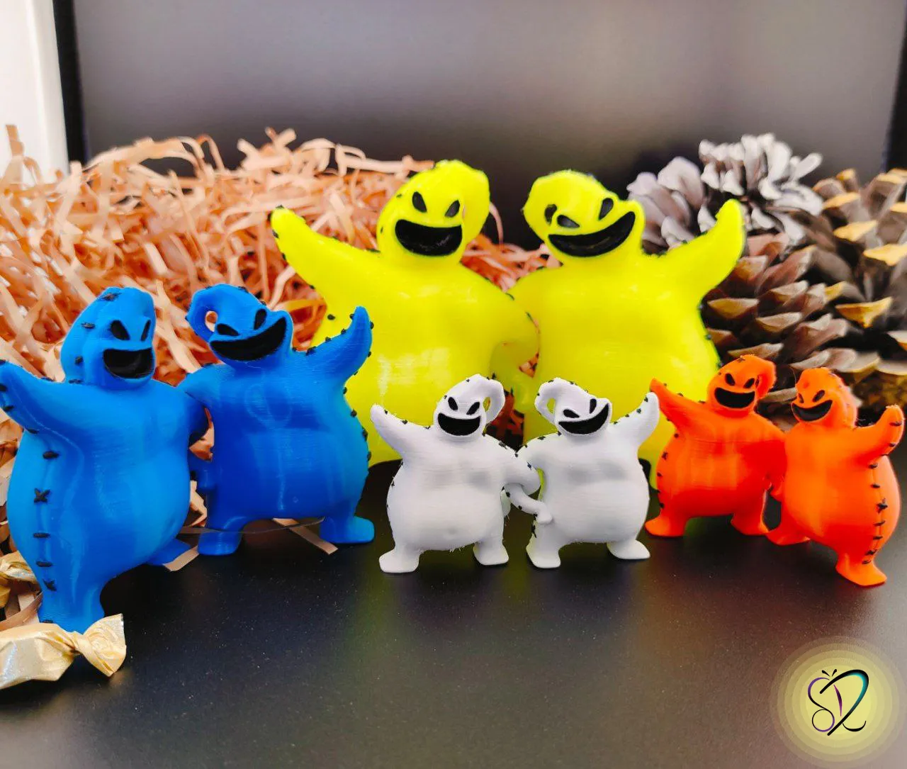 Characters & Creatures STL Download - Oogie Boogieby Dunya-of-Designs