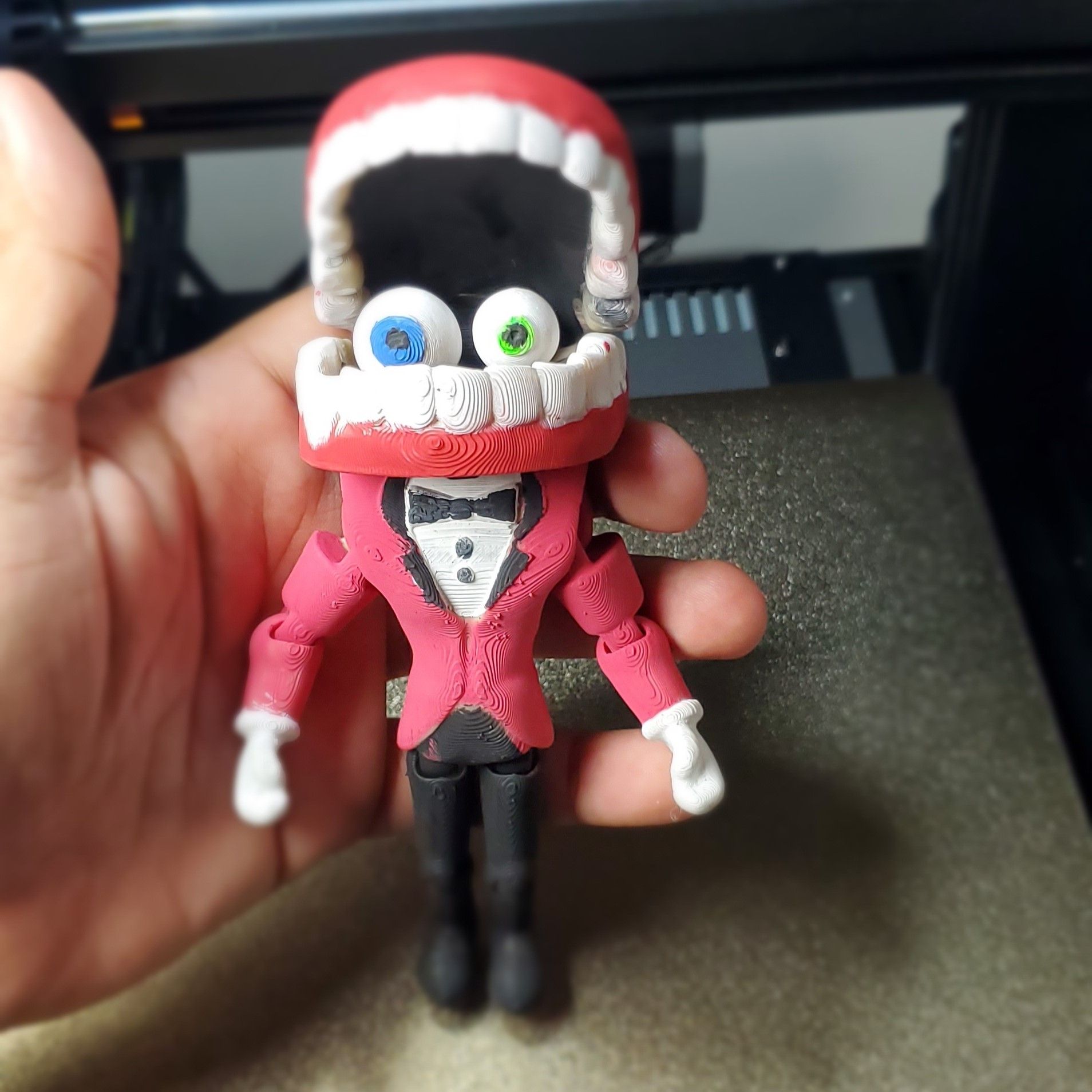 CAINE / PRINT-IN-PLACE WITHOUT SUPPORT | 3D models download | Creality ...