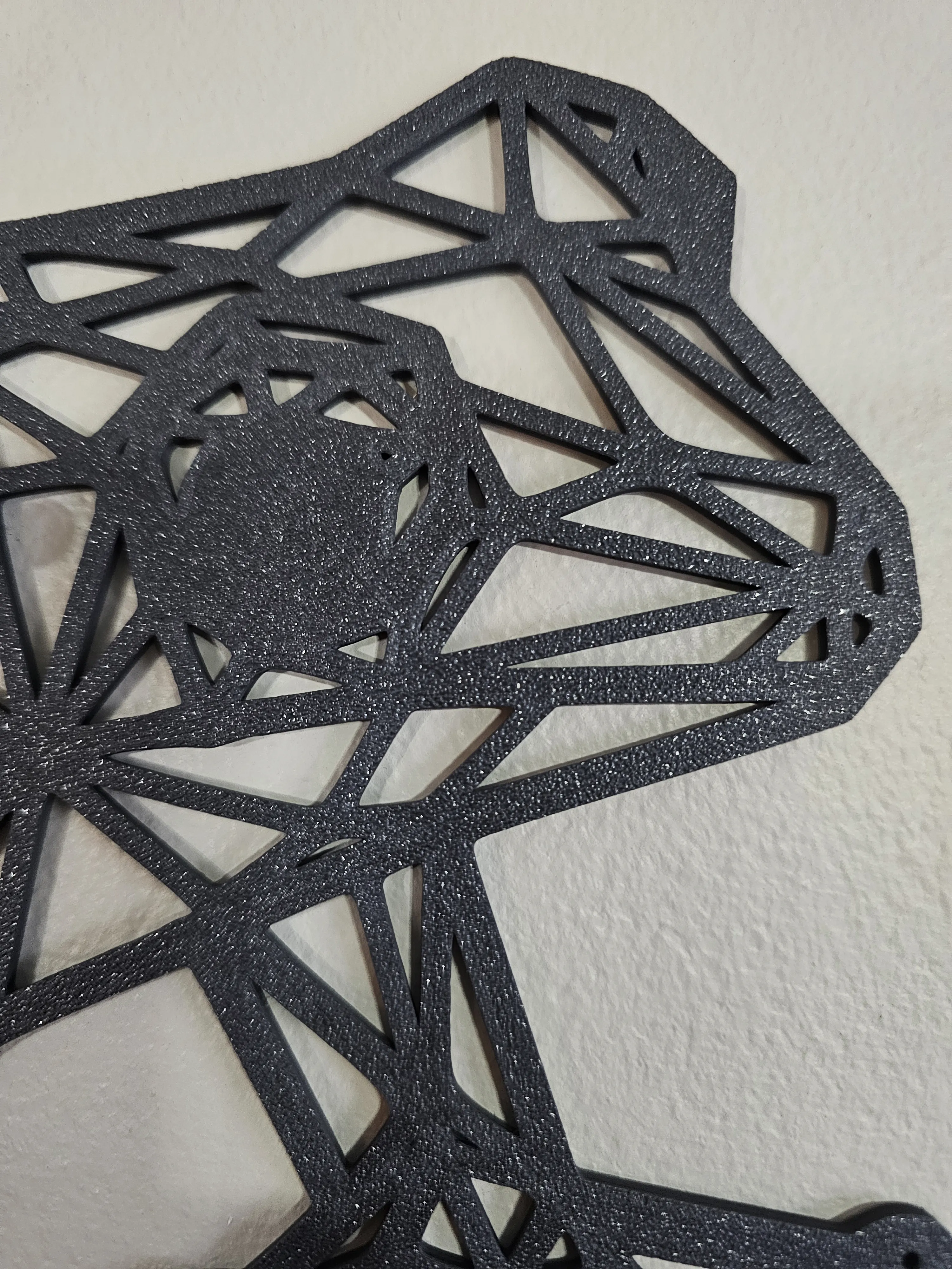 3D Printer Files | 3MF File | Frog - Geometric Wall Hanger | Creality Cloud